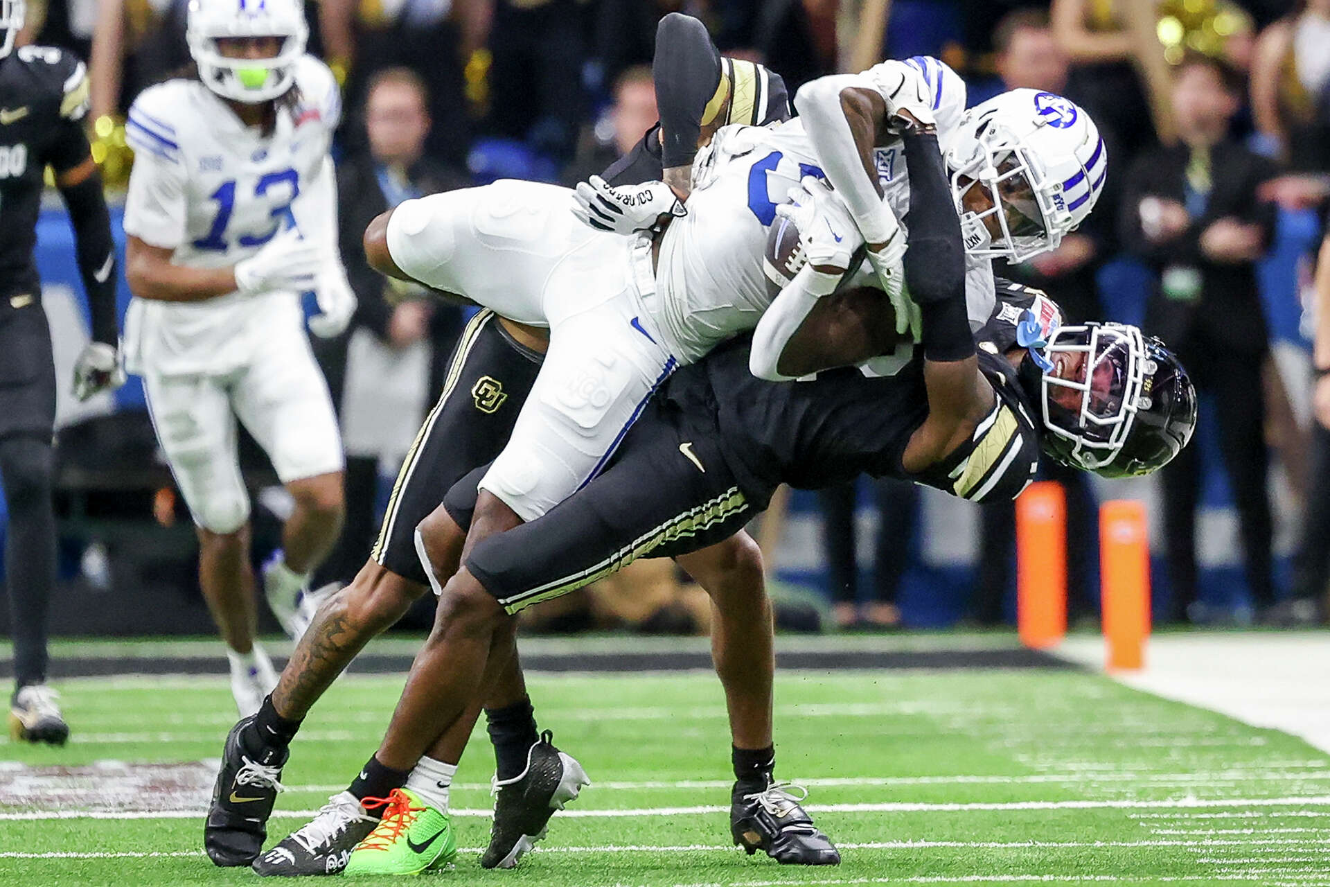BYU cruises to blowout win against Colorado in Alamo Bowl