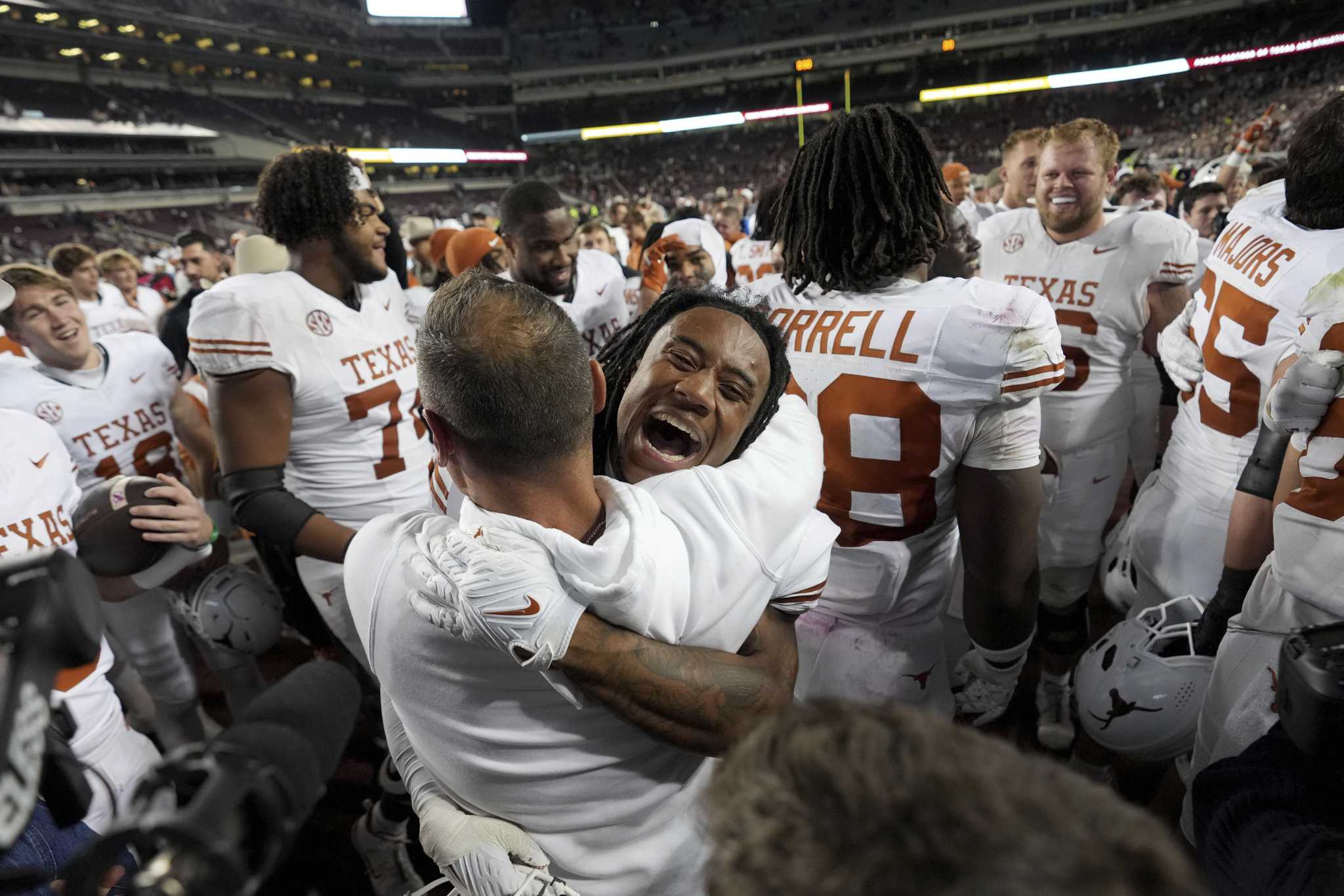 Texas' Jaylon Guilbeau repping Port Arthur in College Football Playoff