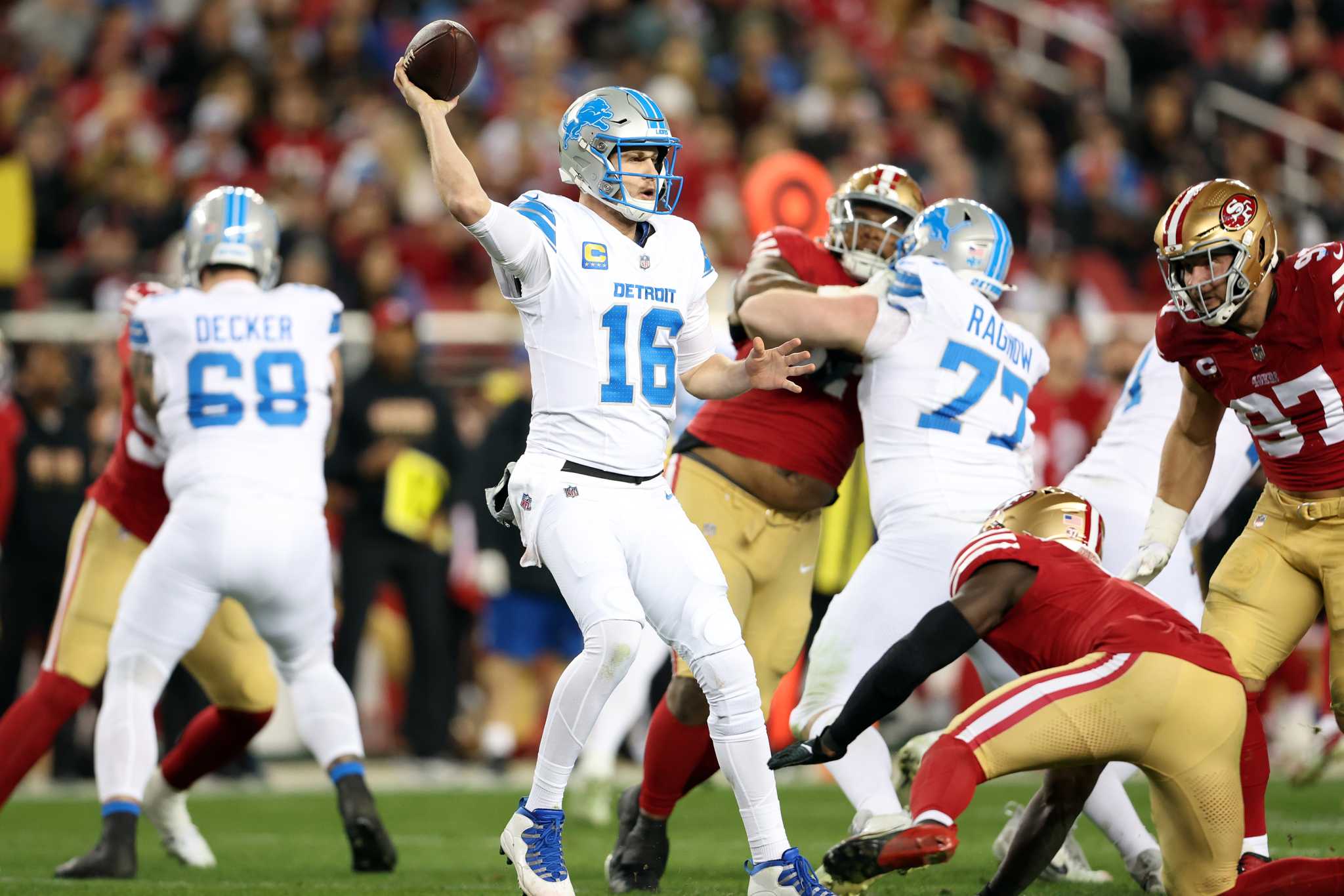 49ers game grades: One good half not enough in loss to Lions