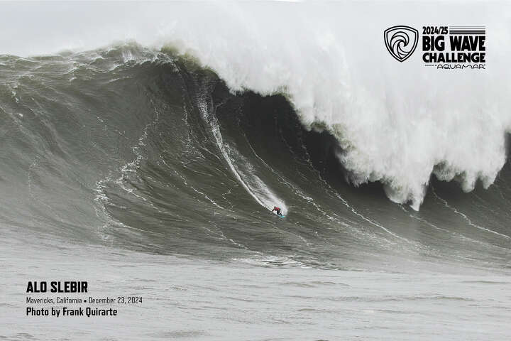 A 23-year-old Santa Cruz surfer rode potential world-record wave