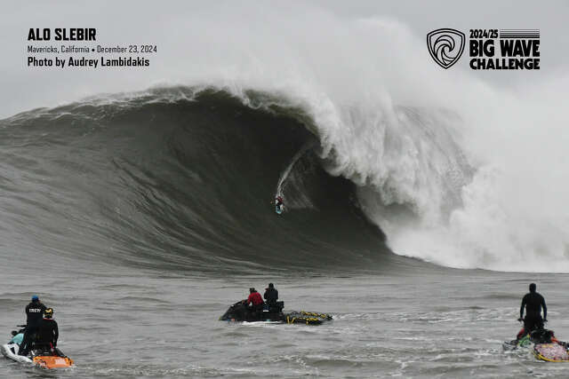 A 23-year-old Santa Cruz surfer rode potential world-record wave
