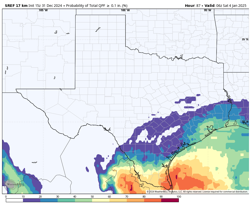 First Houston rain of 2025 could arrive Thursday. Who gets wet?