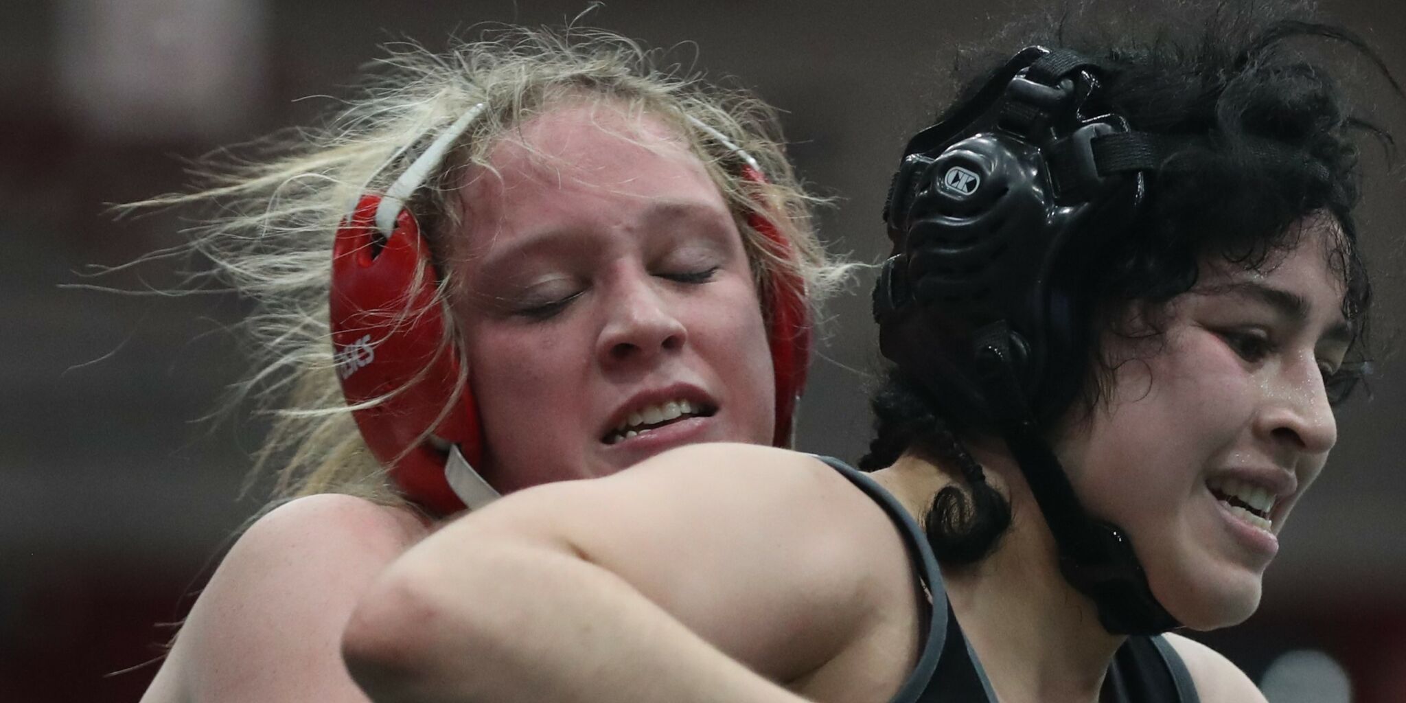 Gallery: Big win for Crimson wrestler Alexa Seymour (and fans)