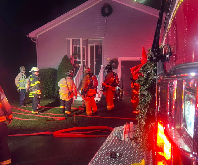 Officials: Lightning may have sparked Ledyard fire on New Year's Day