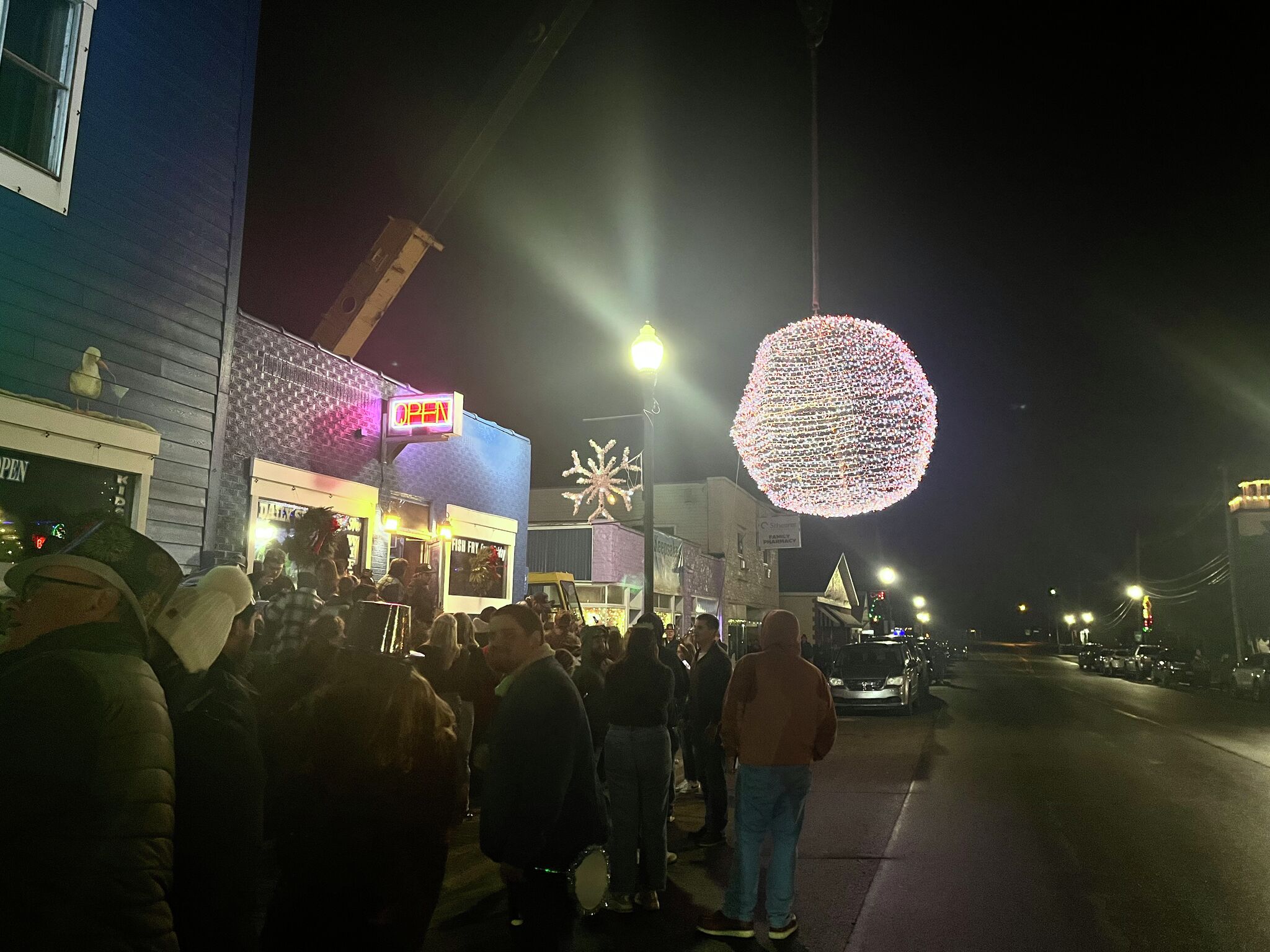Caseville celebrates New Year with ball drop, fireworks
