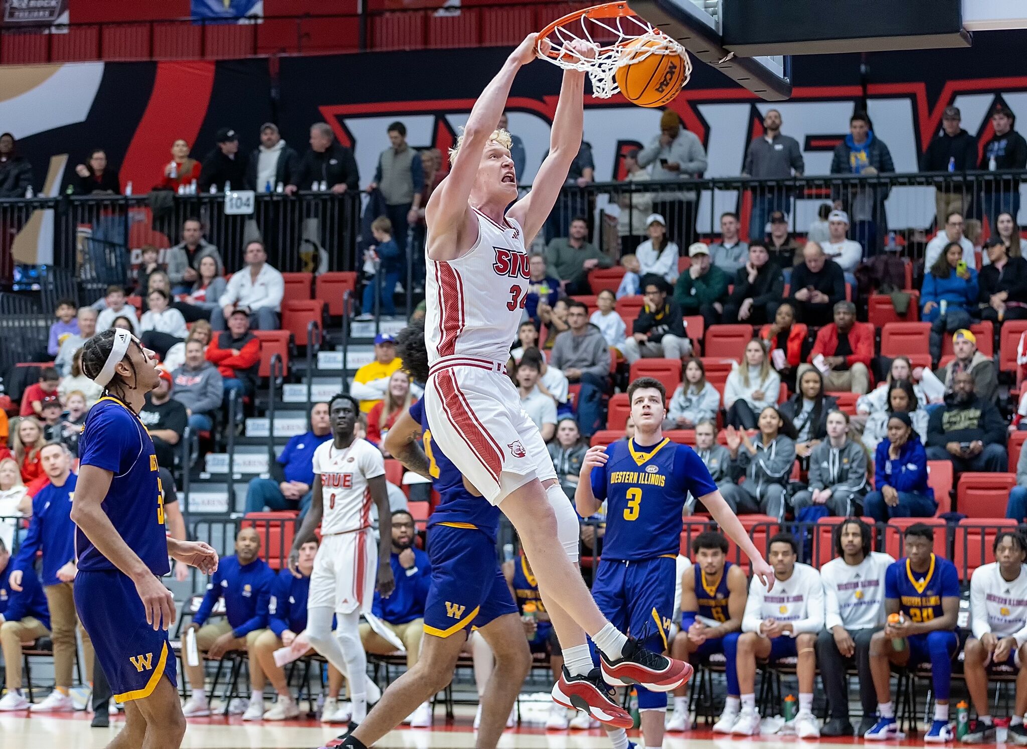 SIUE men's basketball vs. Western Illinois in NCAA Division I