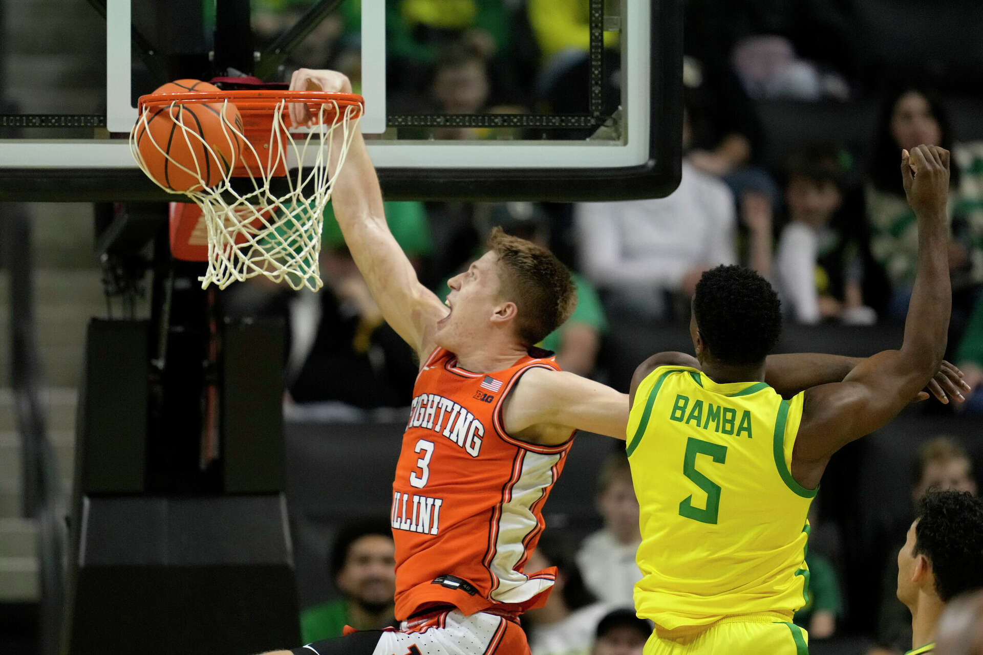 Illinois vs. Oregon Ducks basketball live updates, score, highlights