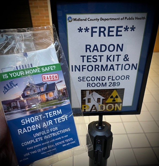 Midland County offering free radon test kits this month