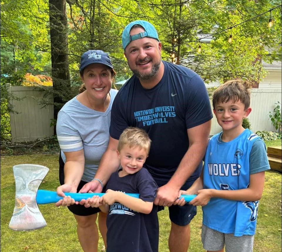 Dustin Beurer of Midland enjoys coaching, family and community