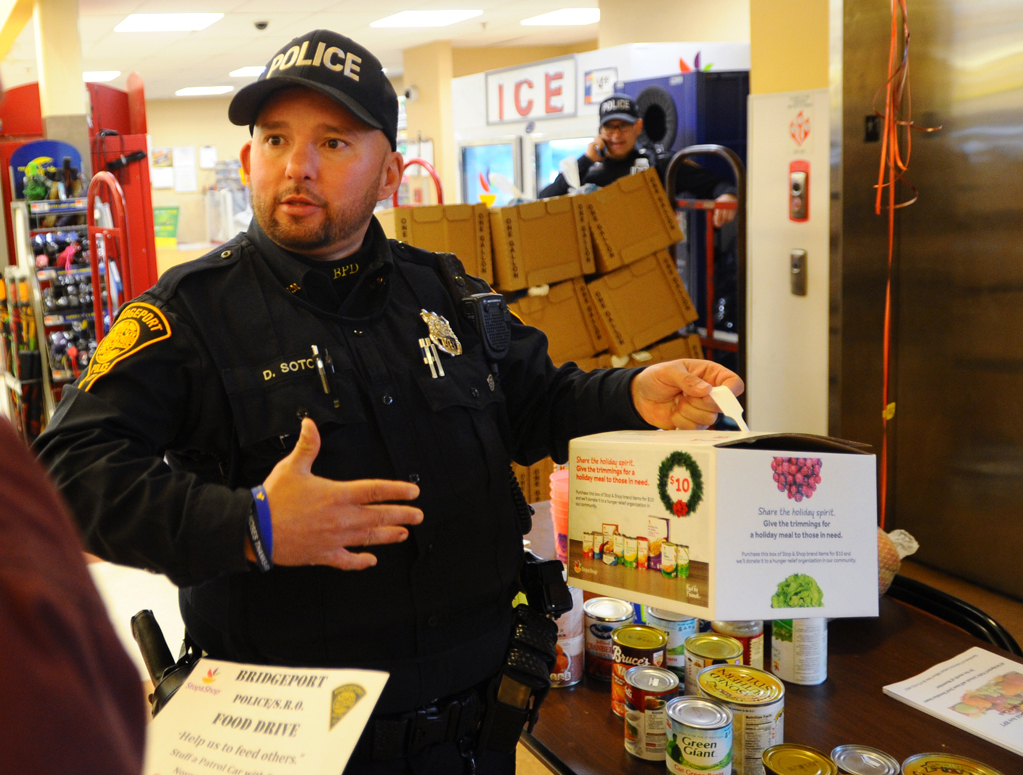 Bridgeport police officer on unpaid leave arrested on charges in Derby