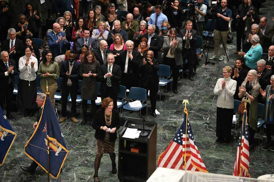 Photos: State Sen. Patricia Fahy takes oath of office