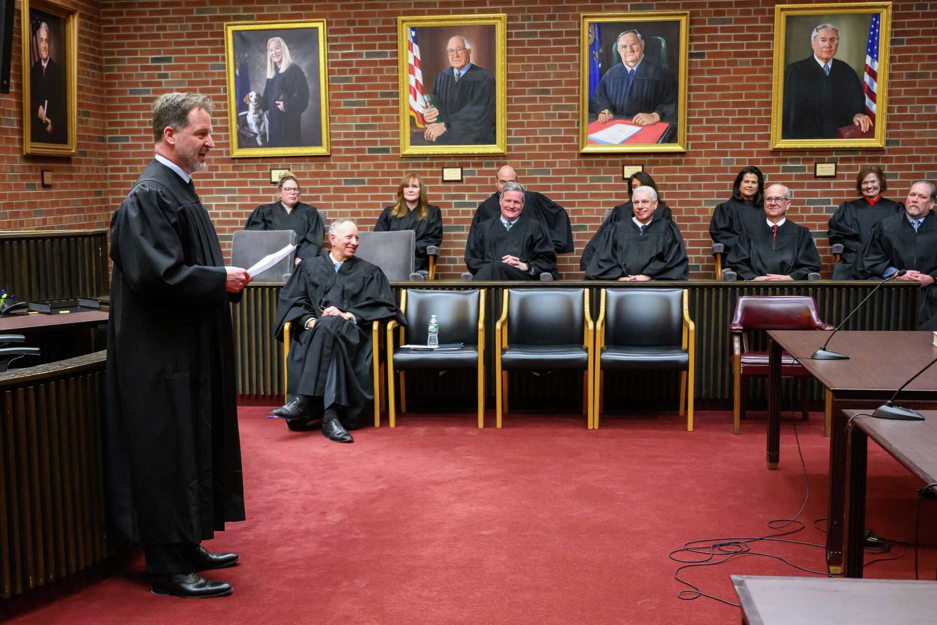 James Davis sworn in as Saratoga County judge, replacing Murphy