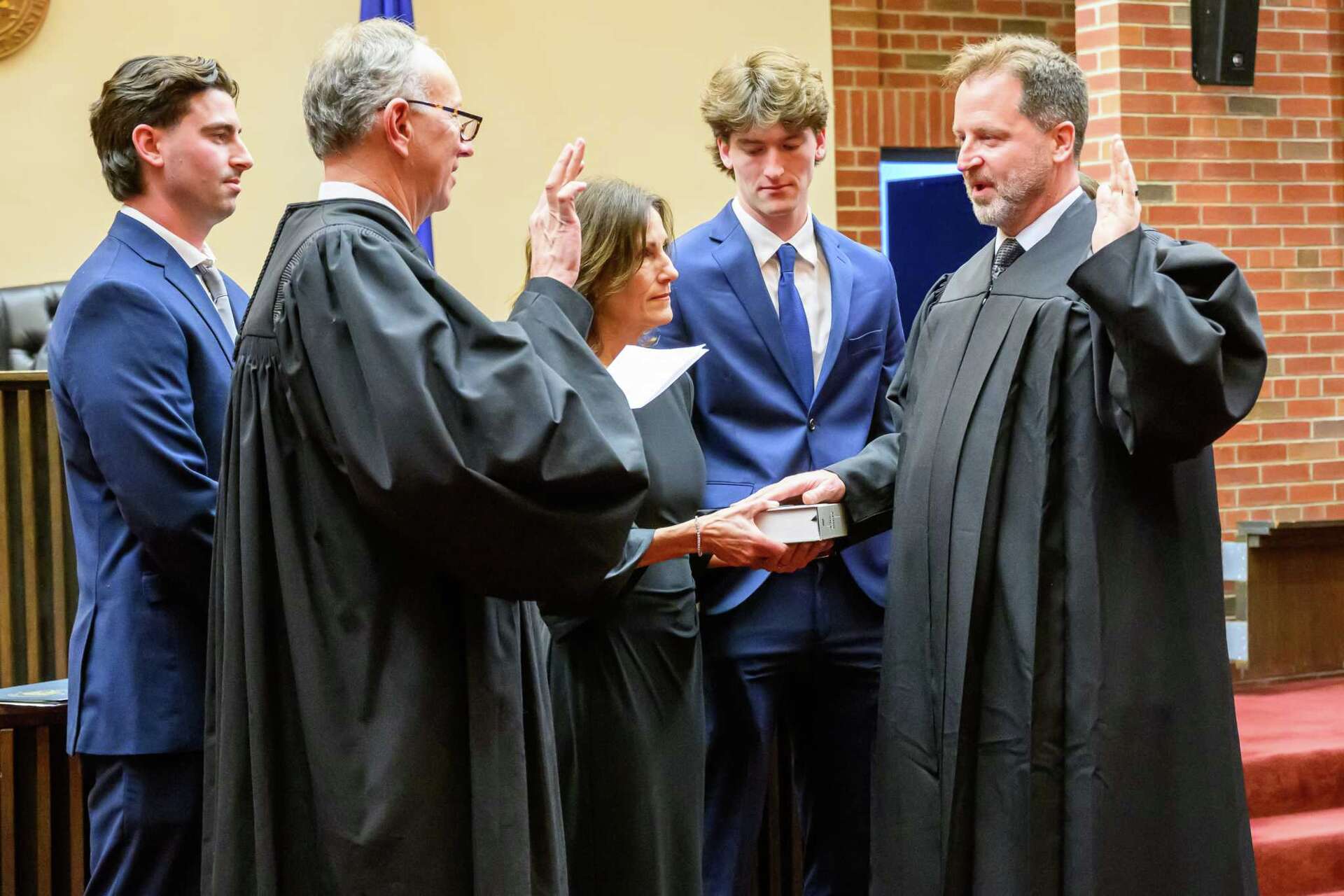 James Davis sworn in as Saratoga County judge, replacing Murphy