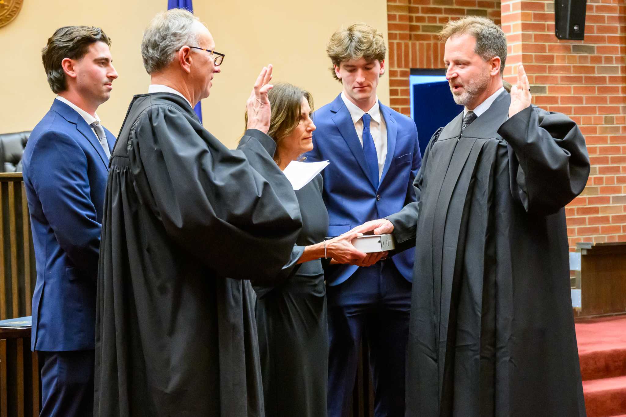 James Davis sworn in as Saratoga County judge, replacing Murphy