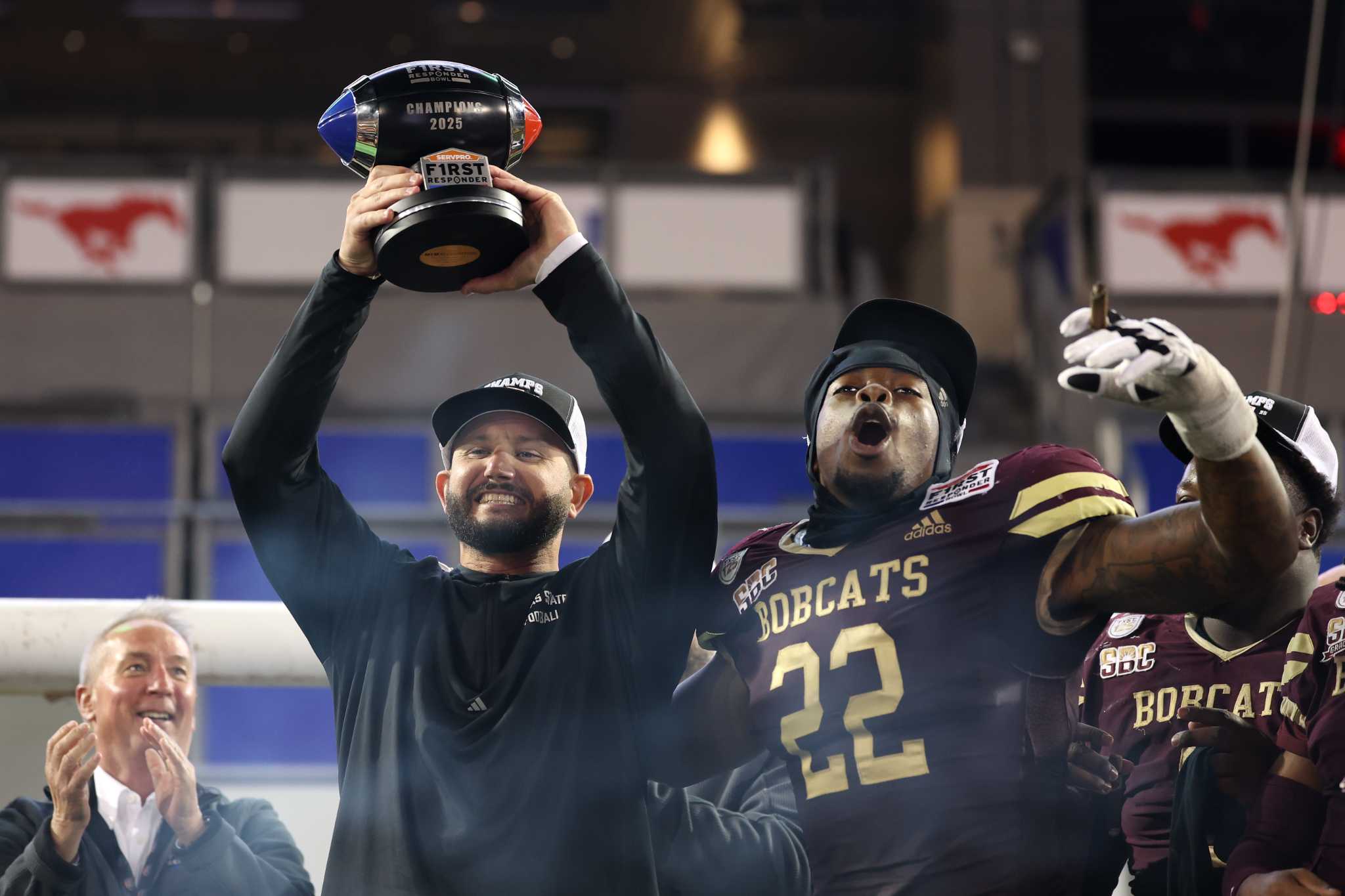 Texas State holds off North Texas to win First Responder Bowl