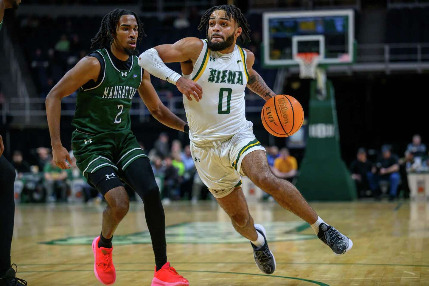 Siena basketball outlasts Manhattan in double-overtime MAAC win