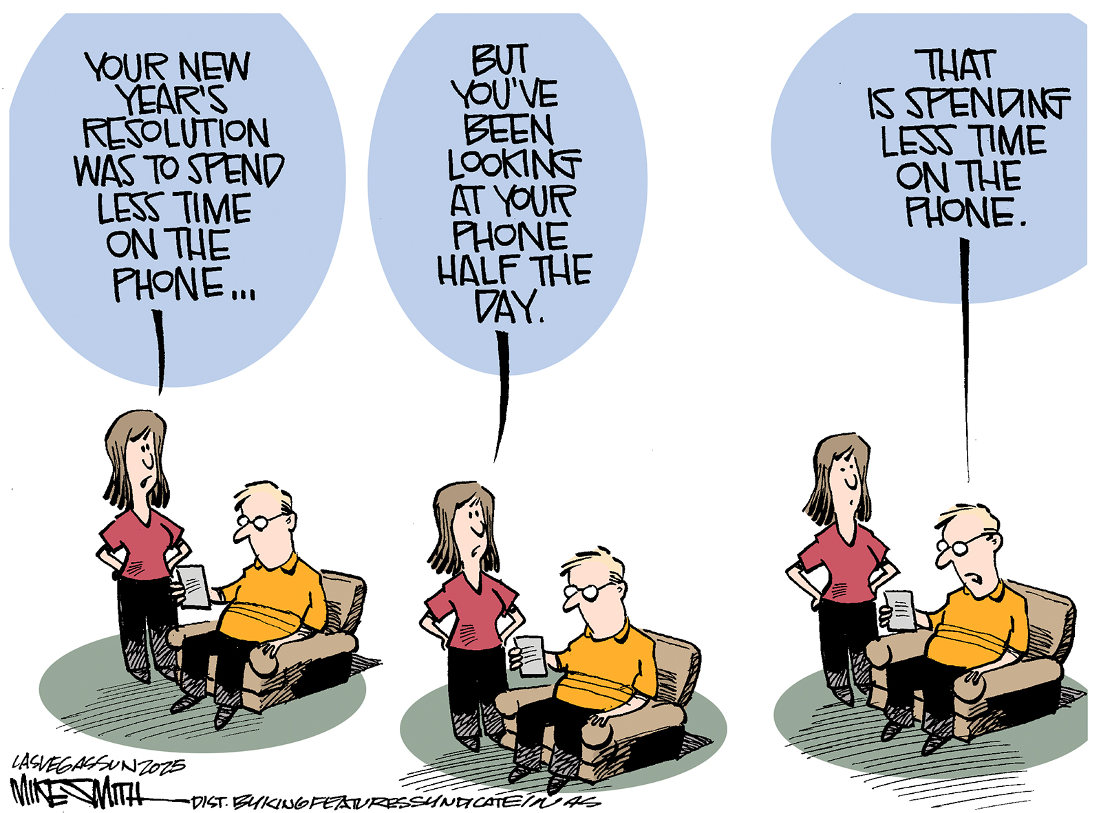 Opinion cartoon: Halfway there