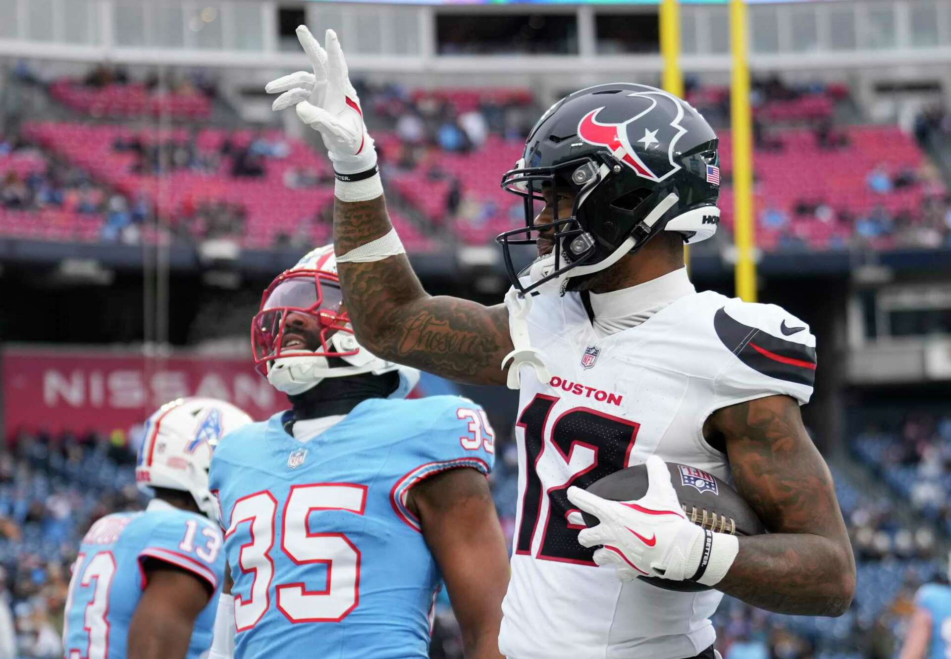 Houston Texans top Tennessee Titans 23-14 in regular-season finale