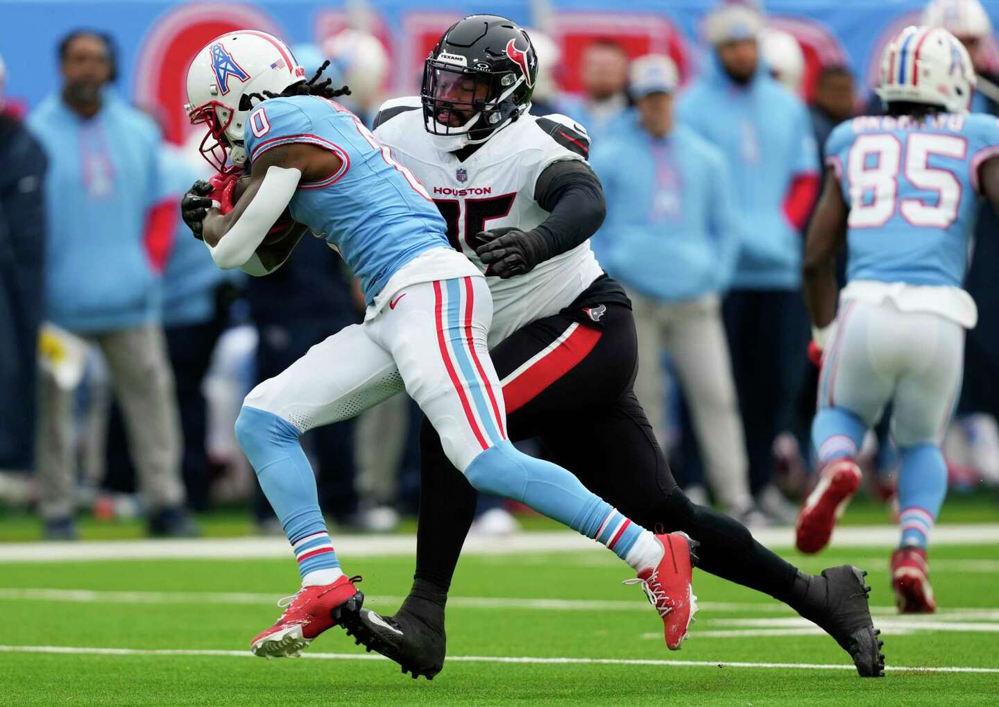 Tennessee Titans will wear Houston Oilers throwback jerseys vs. Texans