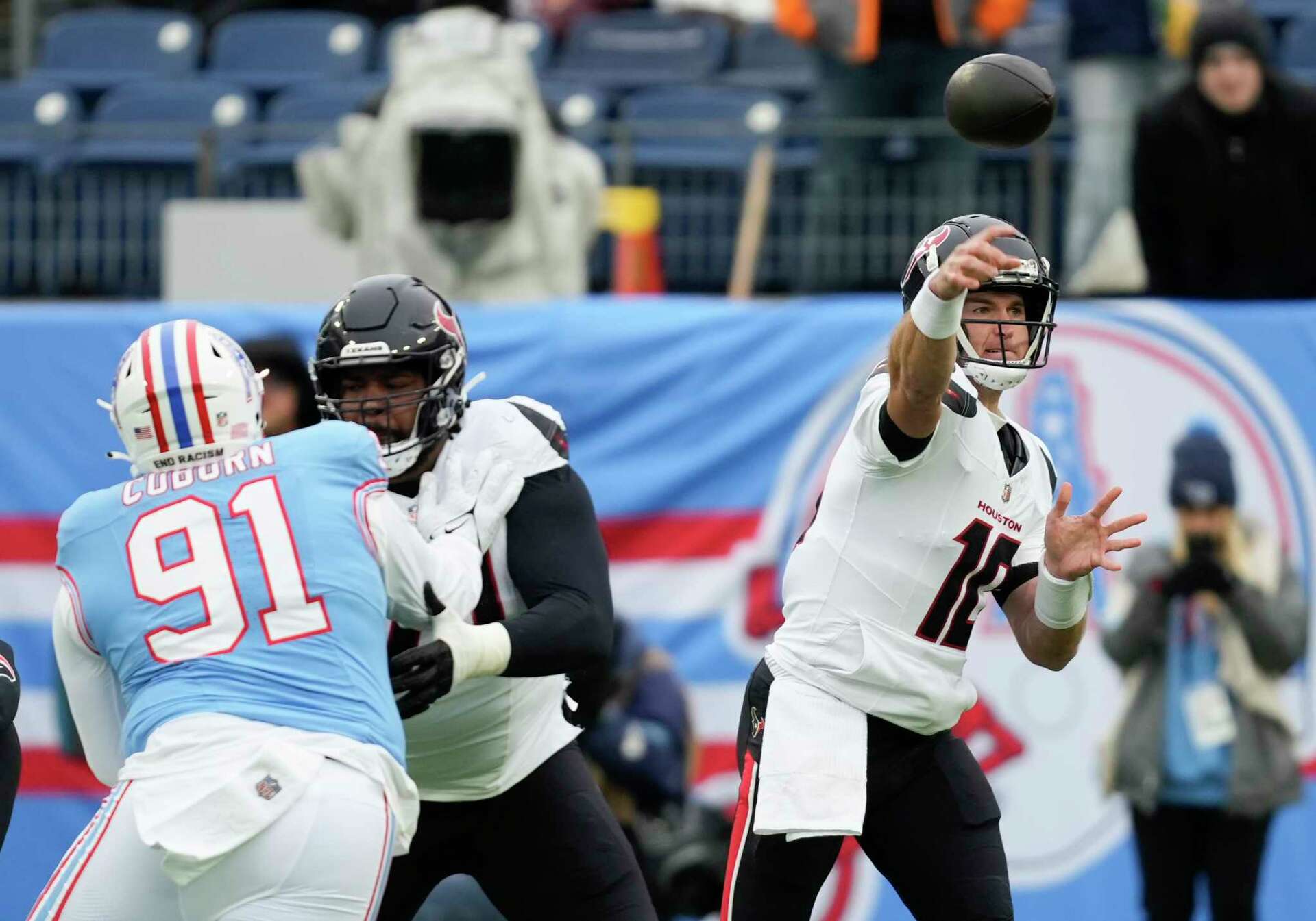Tennessee Titans will wear Houston Oilers throwback jerseys vs. Texans