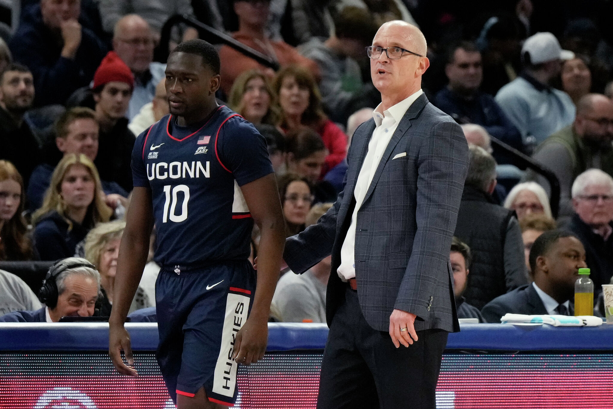 UConn men's basketball coach Dan Hurley appreciates Hassan Diarra