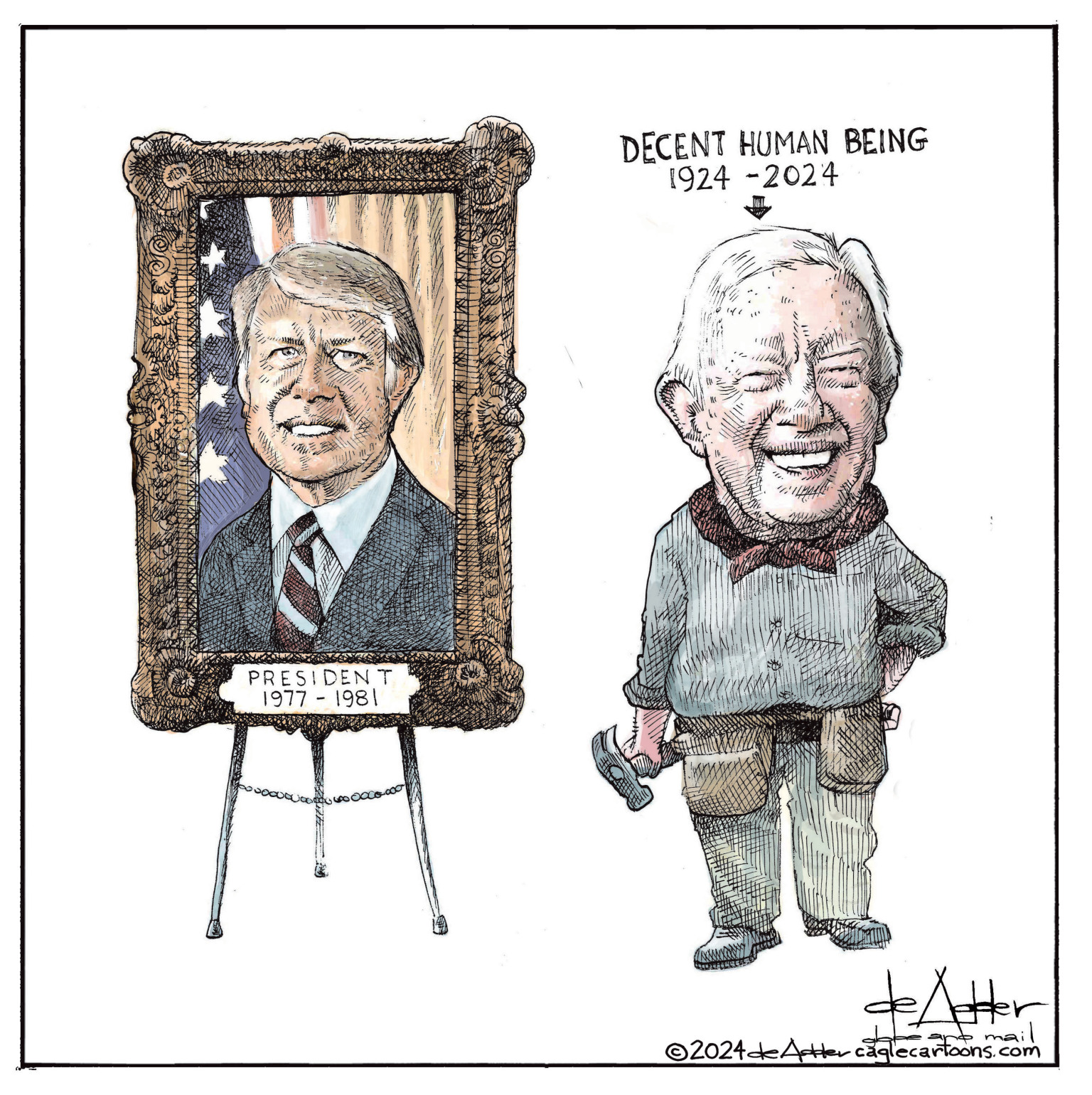 The good and the bad of Jimmy Carter