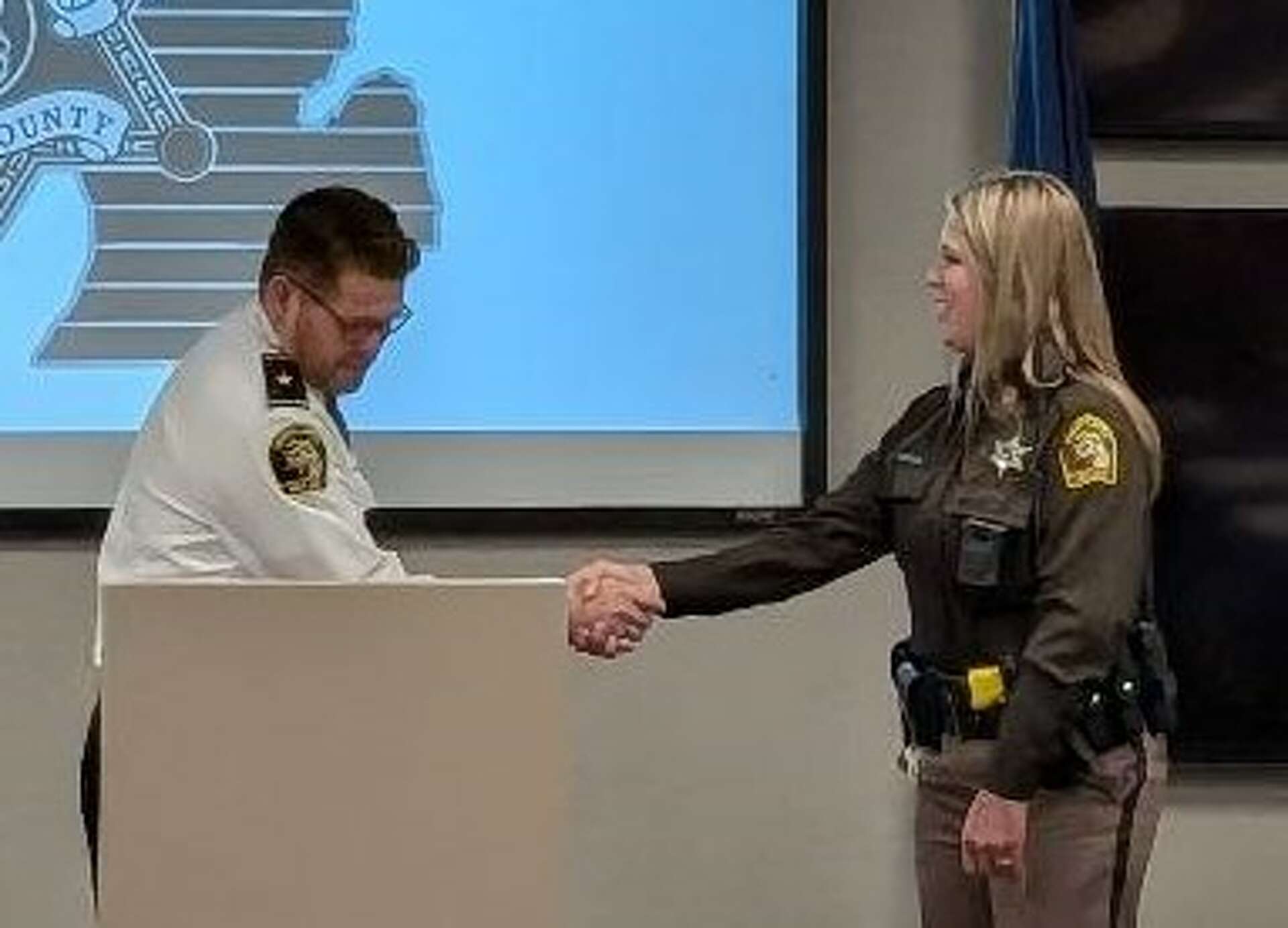 Four promoted at Midland County Sheriff's Office, one new hire