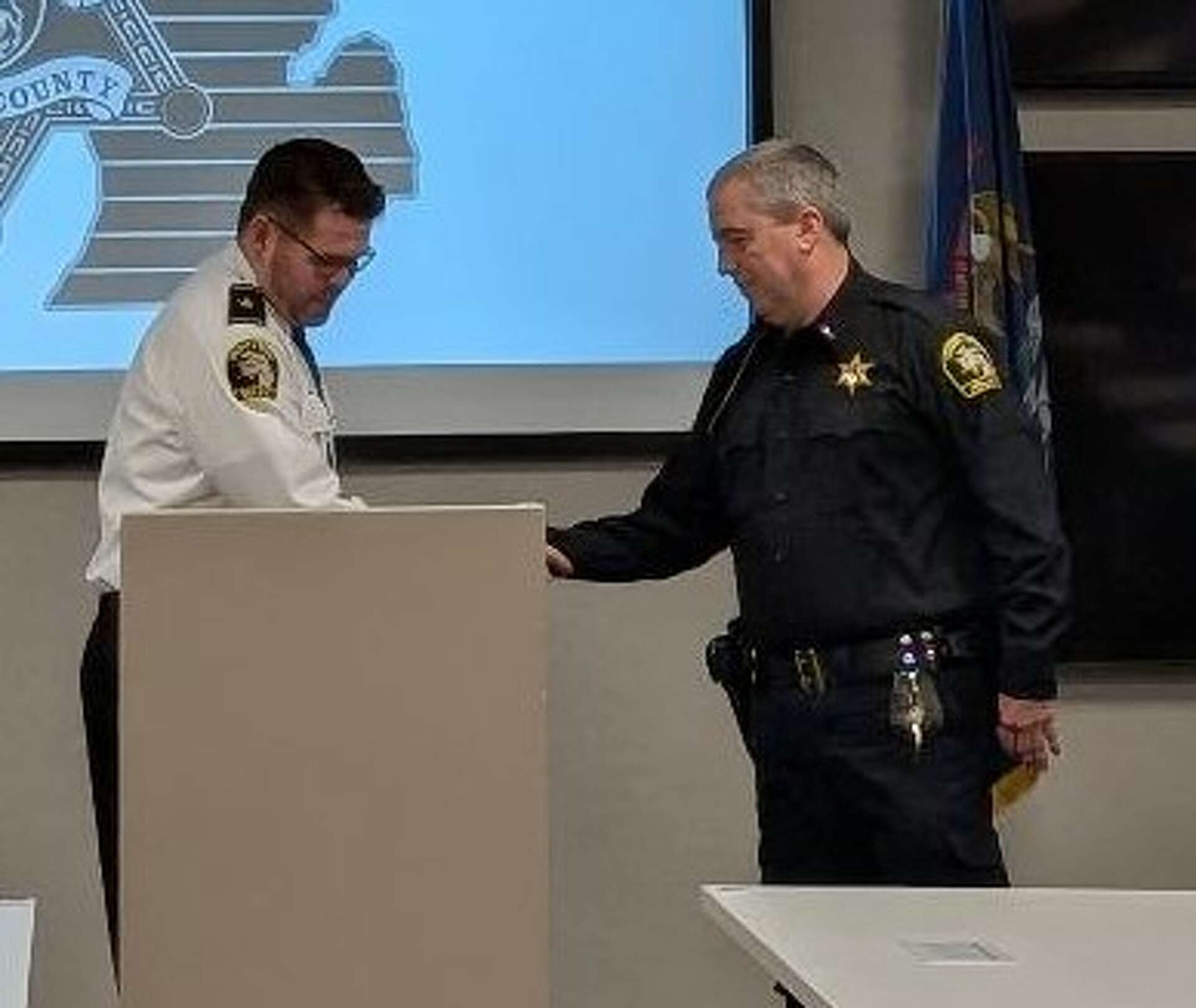 Four promoted at Midland County Sheriff's Office, one new hire