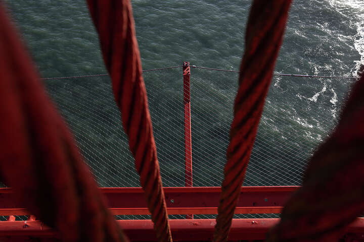 The Golden Gate Bridge suicide net is working