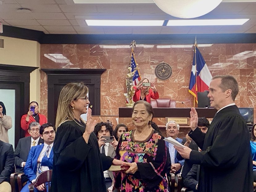 Judge Beckie Palomo begins fourth term in 341st District Court