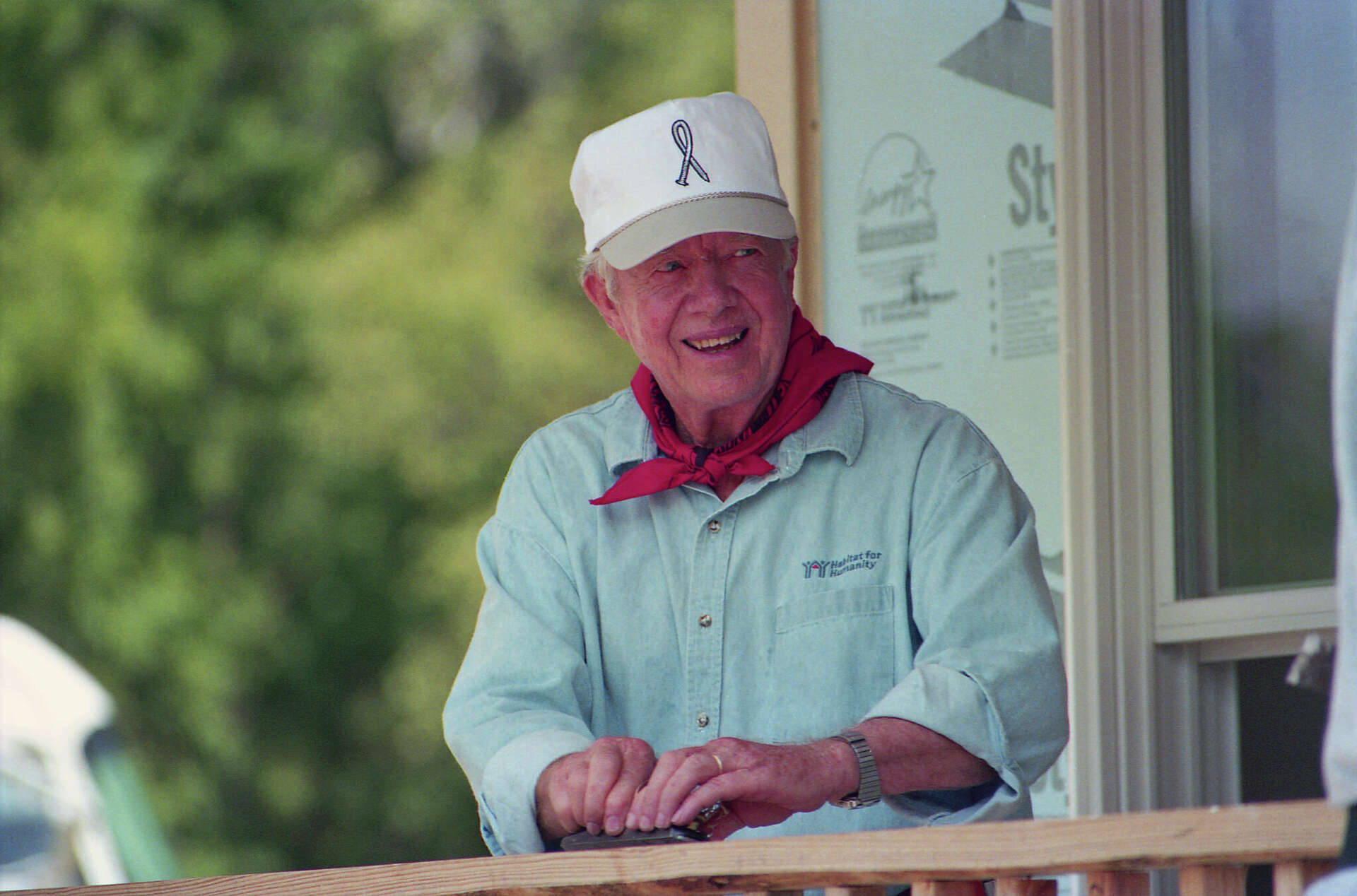 Houston remembers Jimmy Carter with Habitat for Humanity memorial wall