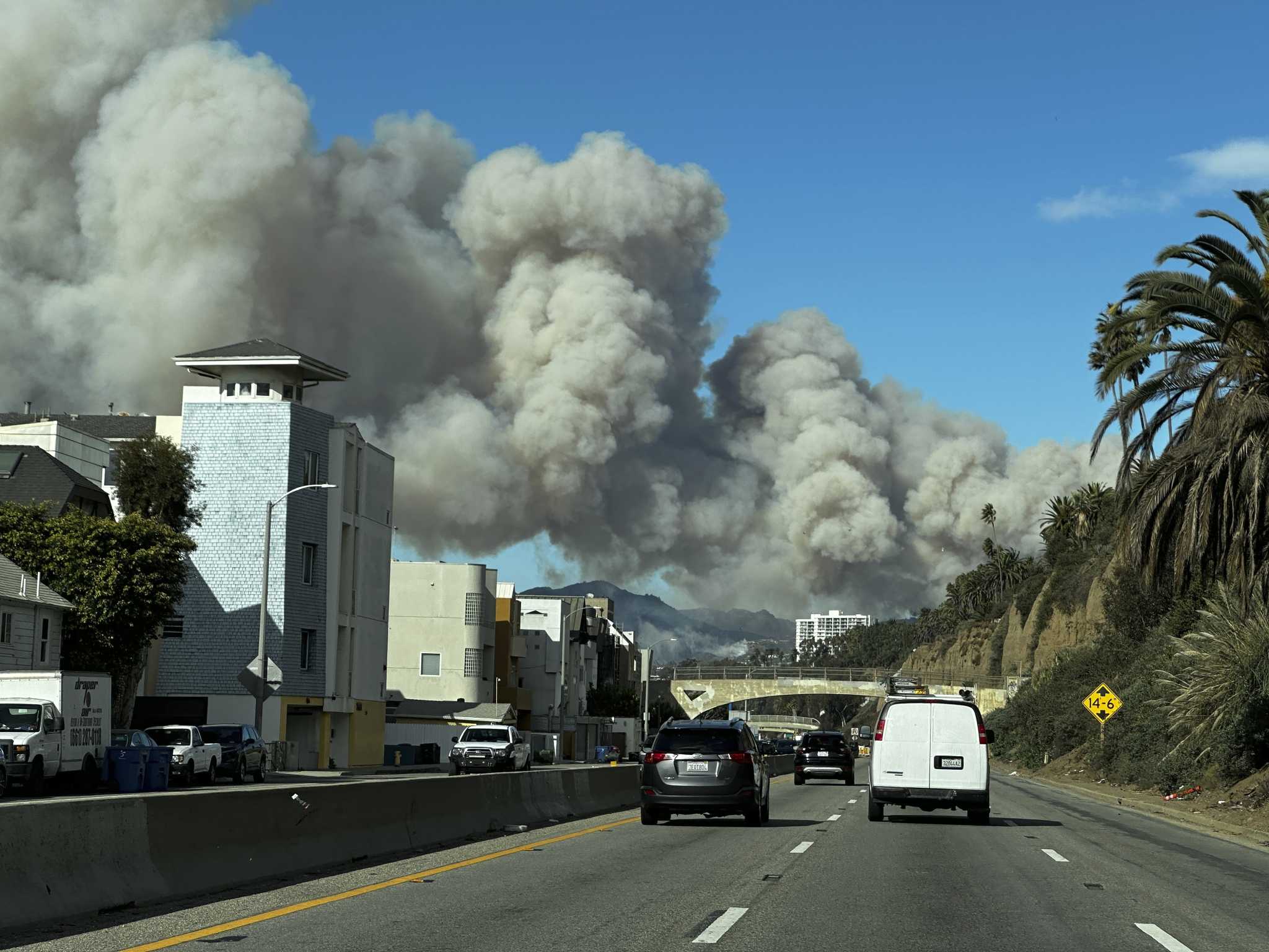 Caltrans closes more LA freeway access amid Palisades Fire