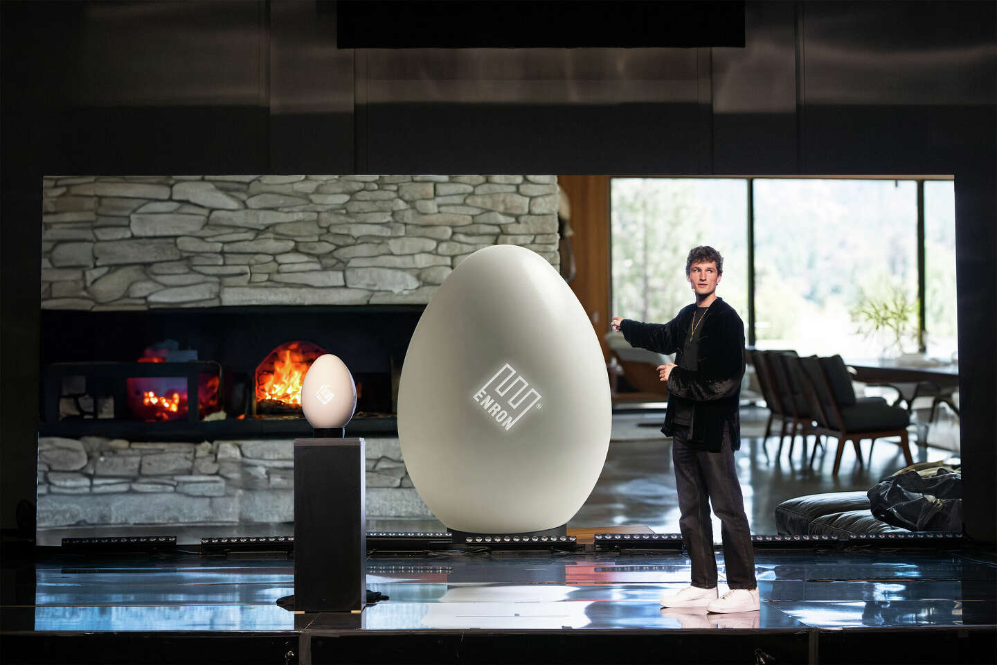 Enron CEO Connor Gaydos defends parody nuclear 'Enron Egg' reactor