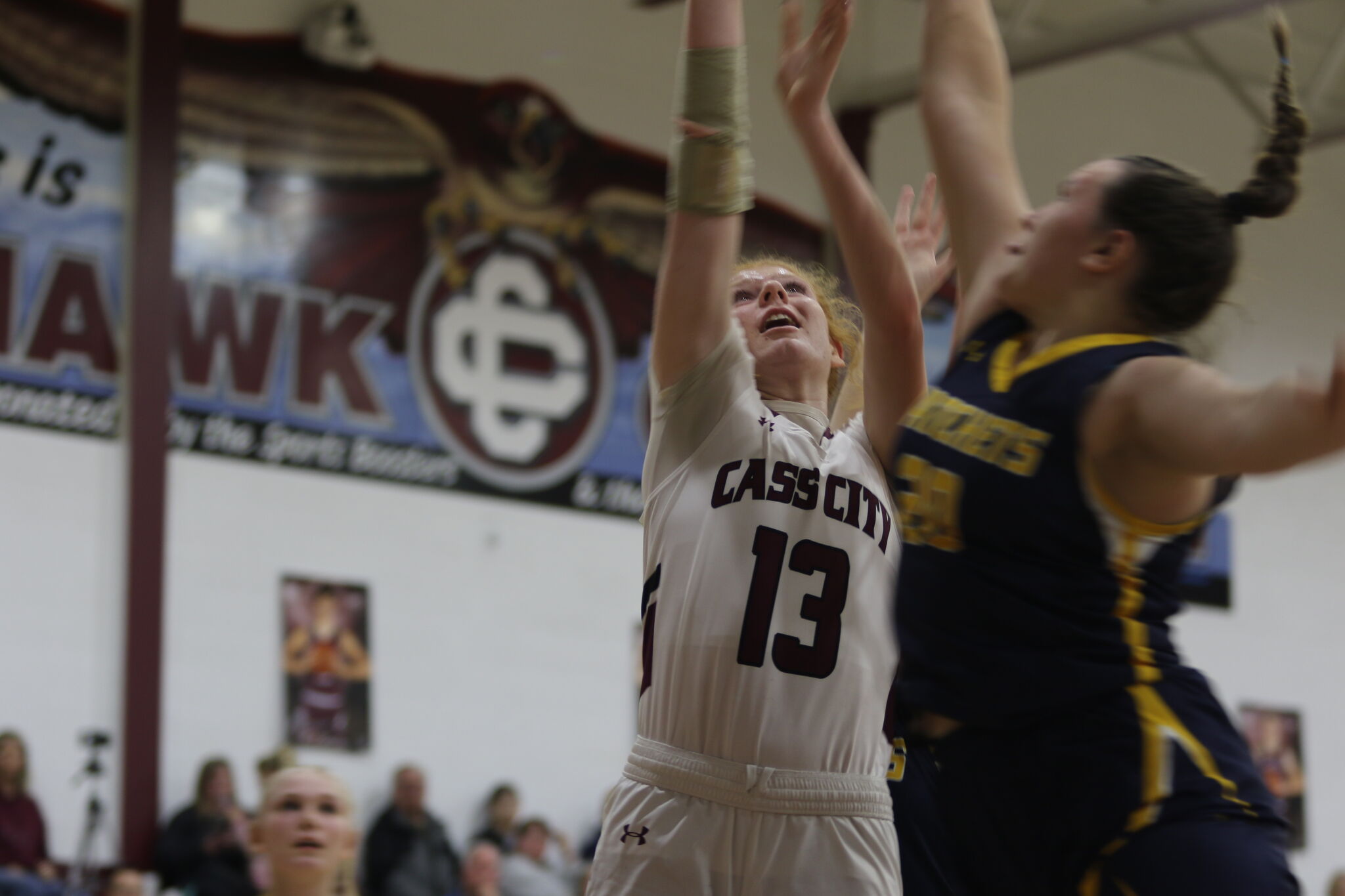 Second half rally leads Cass City girls past Laker