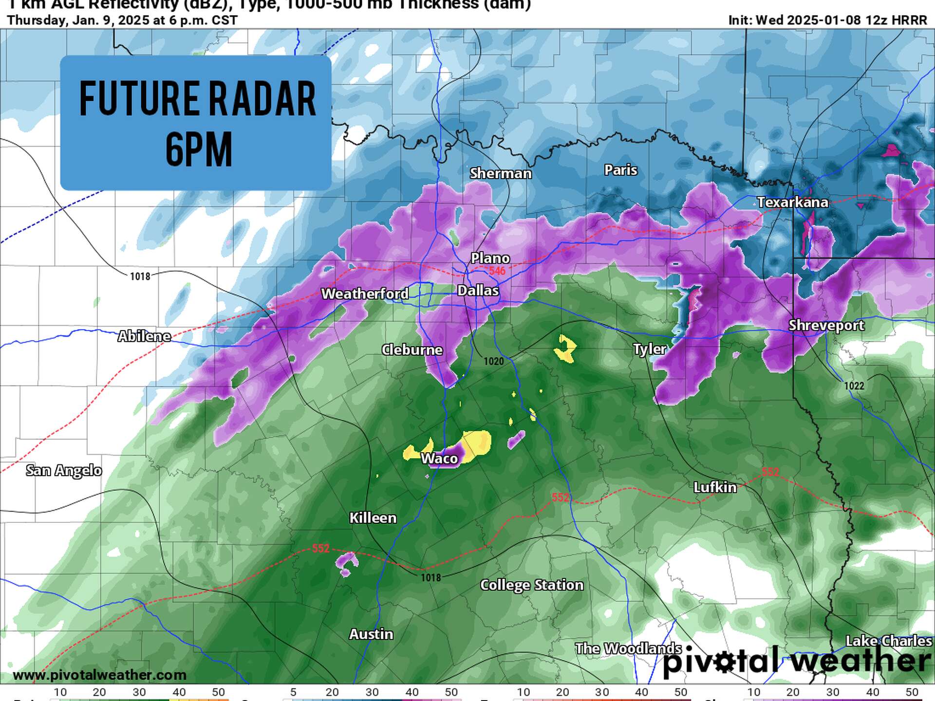Winter storm: These Texas cities will see the most snow Thursday