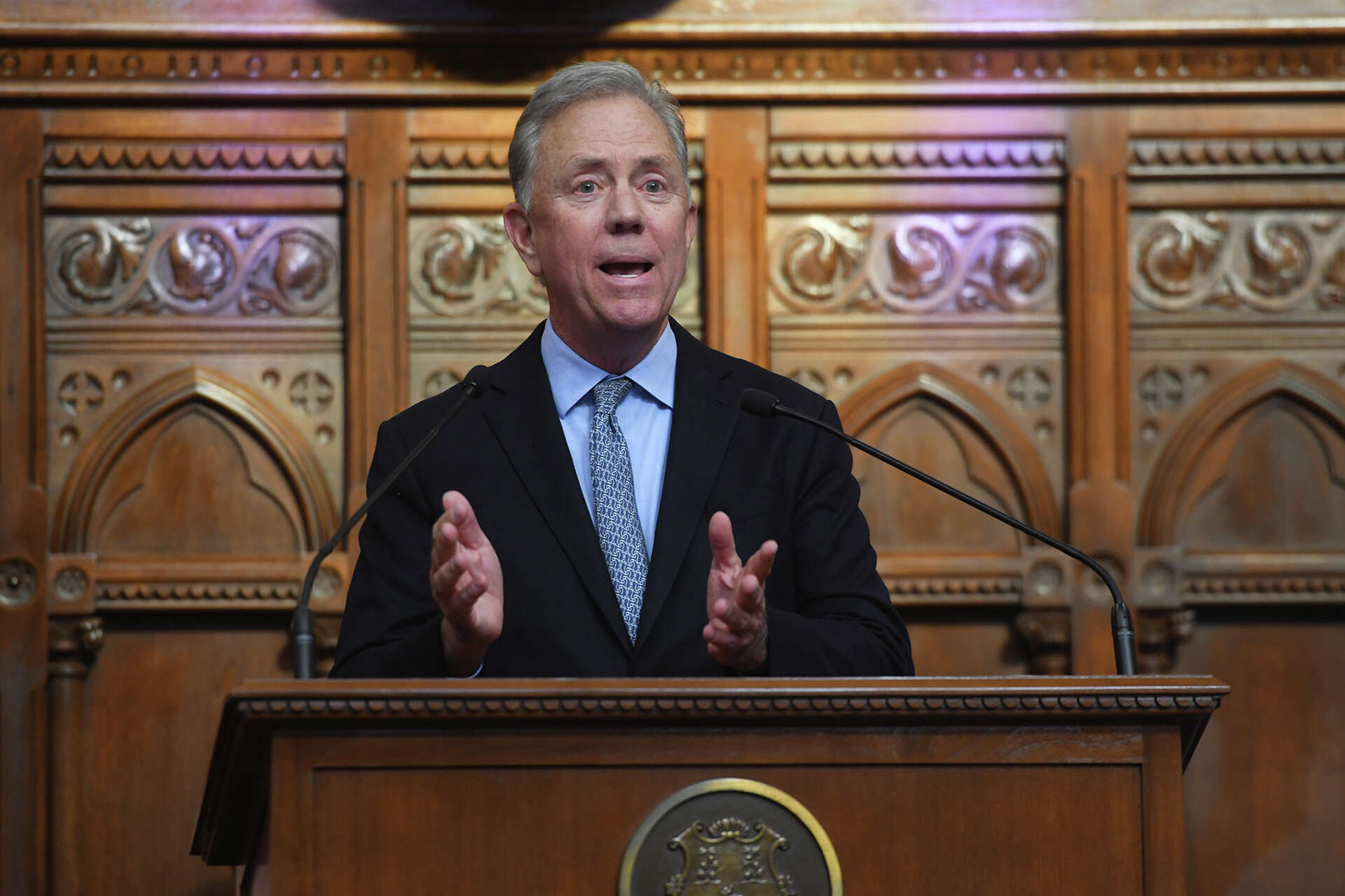 CT's Gov. Lamont will travel to the Trump inauguration. Here's why