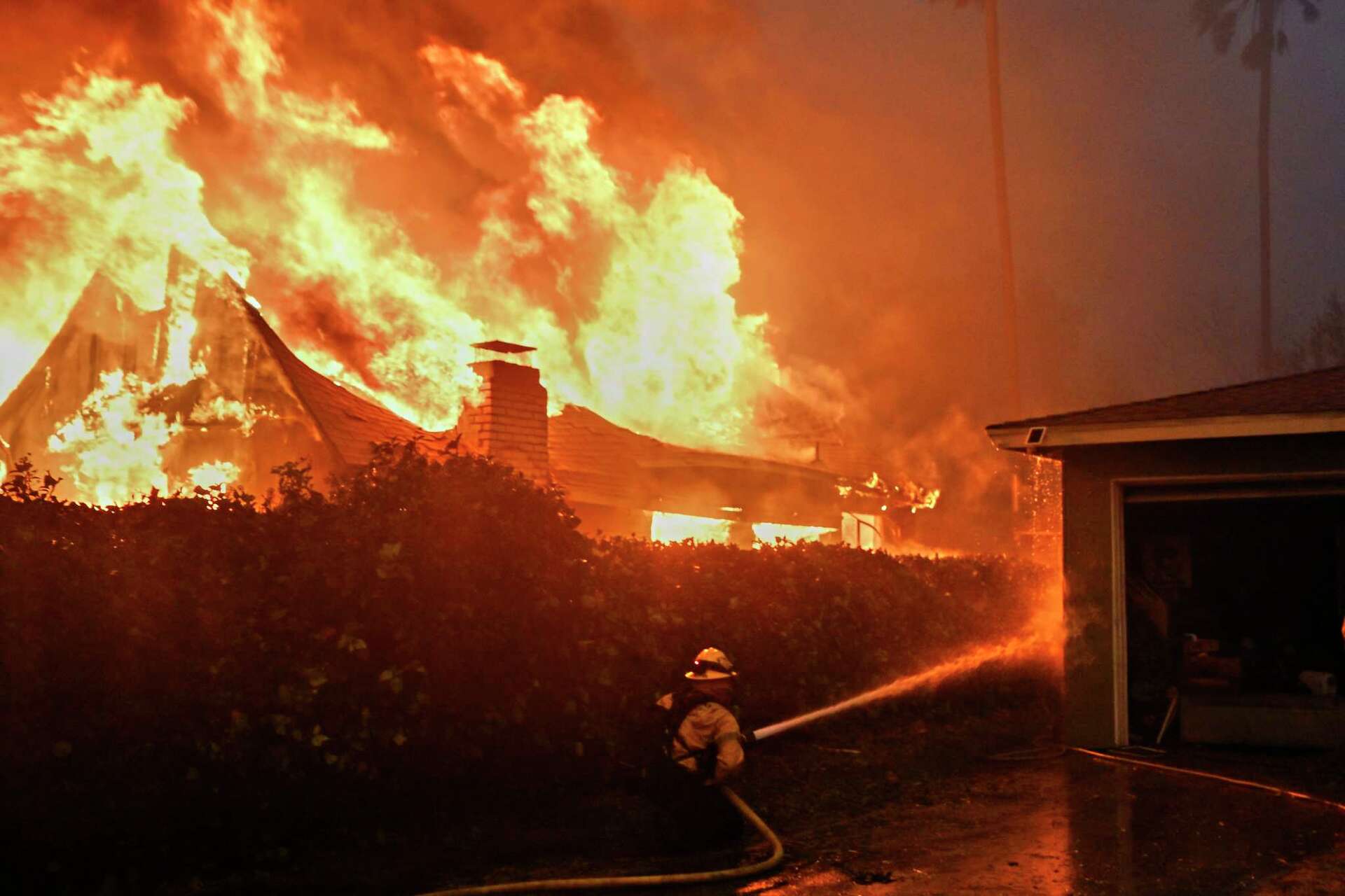Brutal winds and brittle, dry conditions fuel multiple L.A. fires