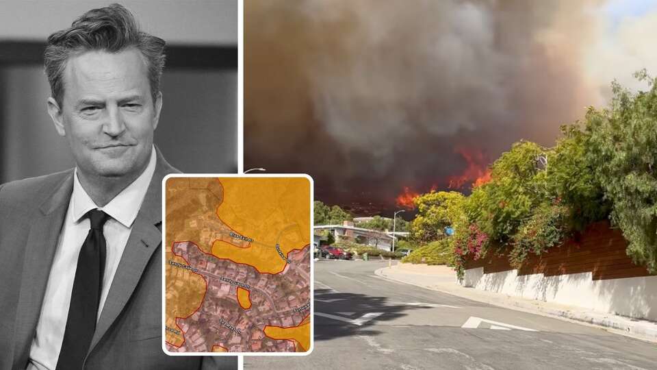 EXCLUSIVE: House Where Matthew Perry Died Is Engulfed in Deadly Pacific ...