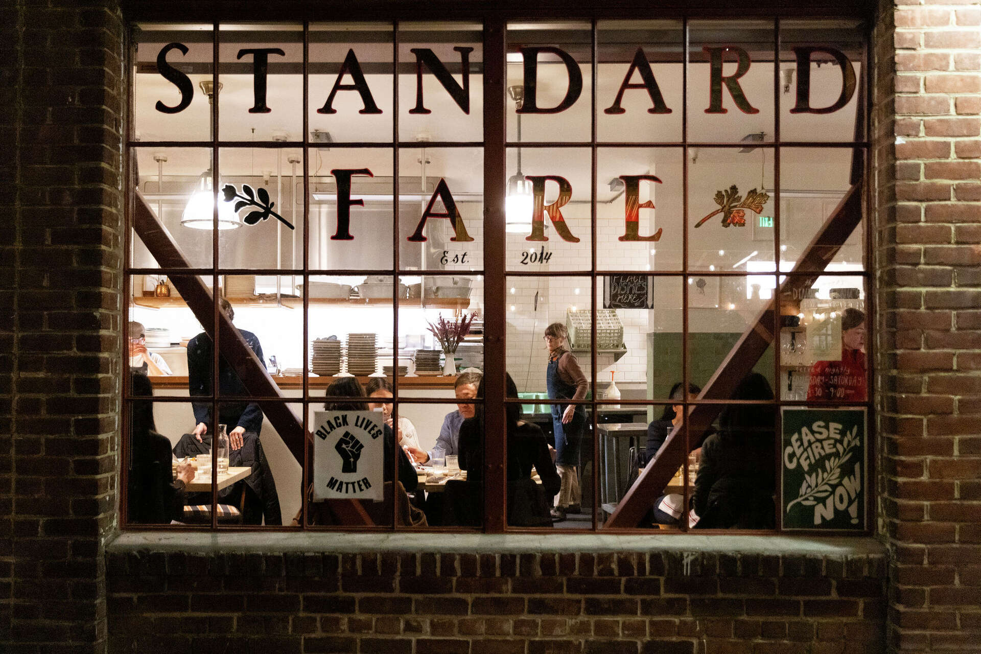 Standard Fare’s lunch draws long lines. Dinner is even better