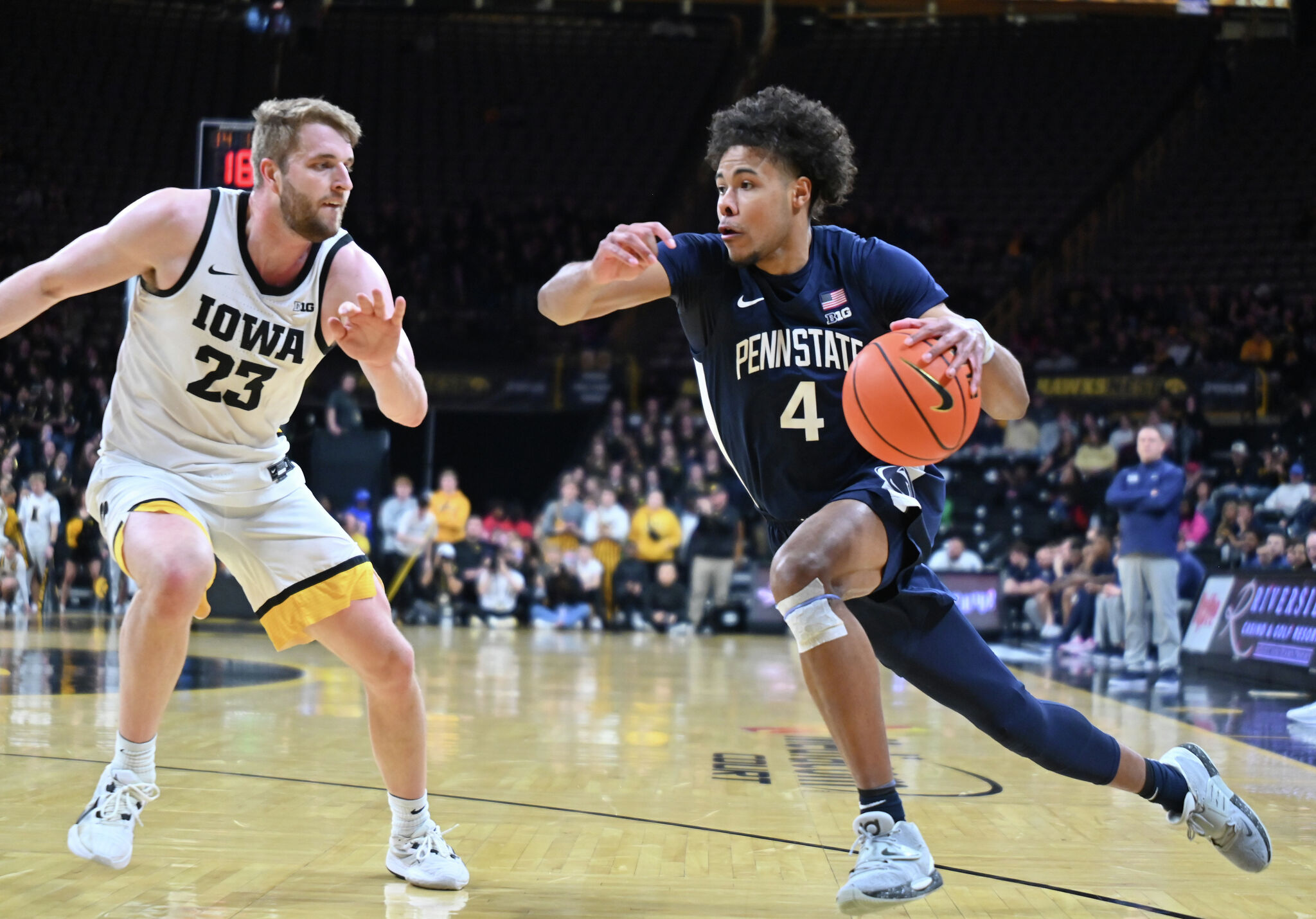 Penn State's Puff Johnson out against Illinois basketball