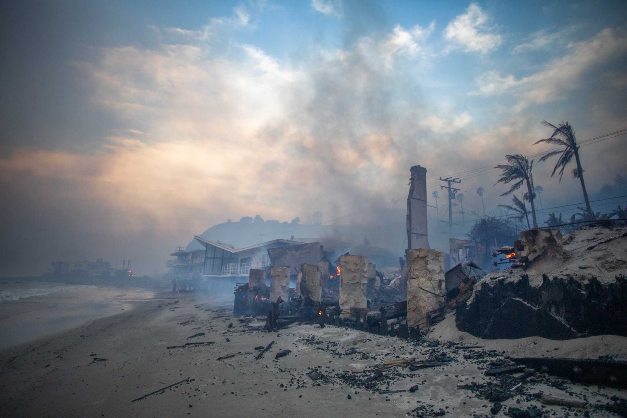 LA fires are tearing through some of its wealthiest neighborhoods