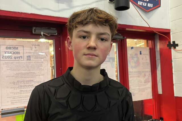 Darien High School boys hockey defeats Fairfield Prep