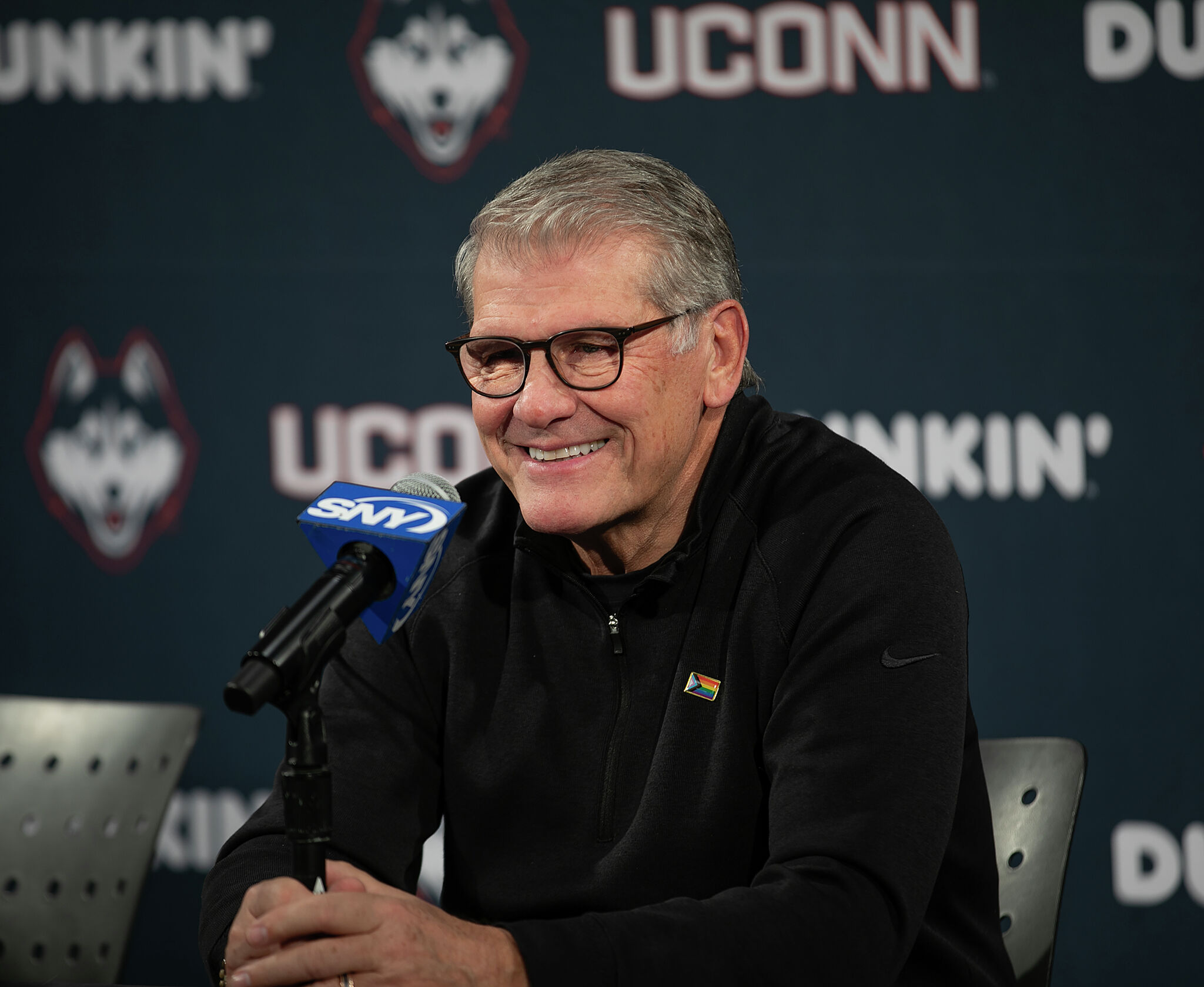 UConn coach Geno Auriemma has rooting interest in Super Bowl