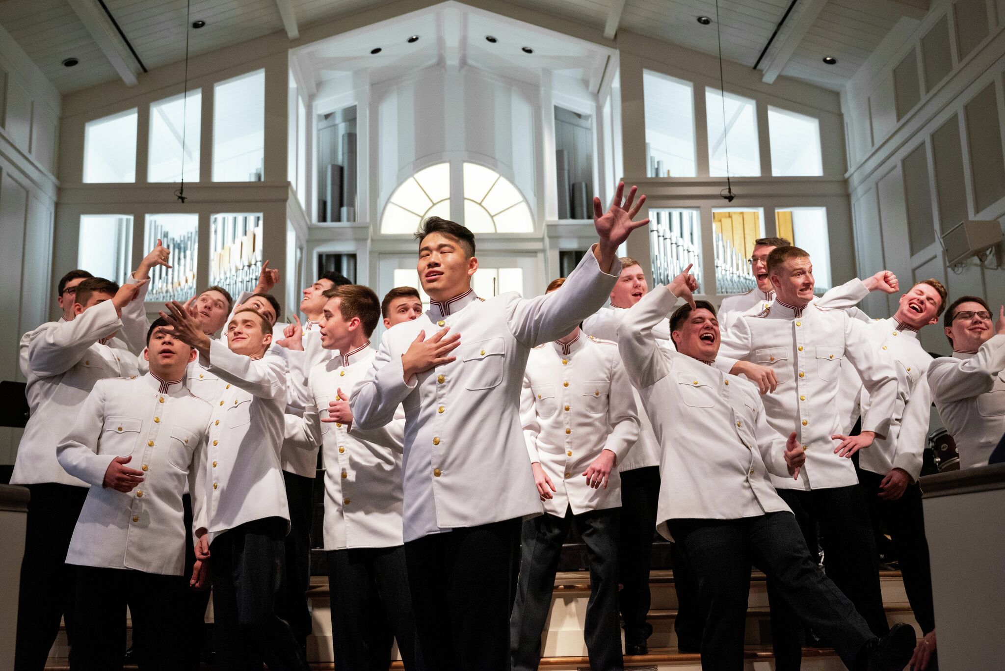 Singing Cadets perform in Midland to raise scholarship funds