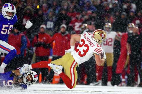 49ers’ oft-injured Christian McCaffrey angry and eager to rise, again