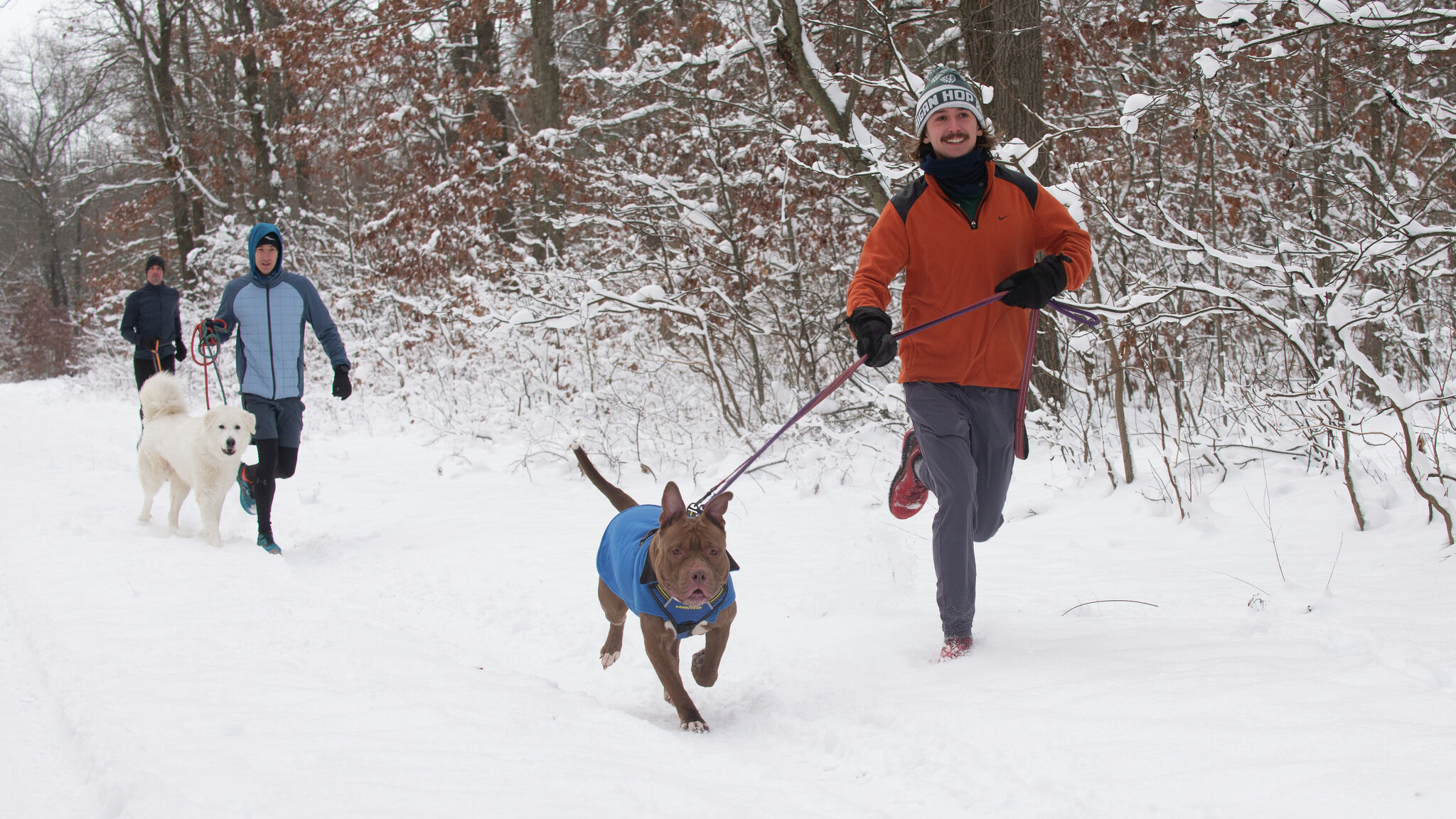 Manistee Run Club teams up with shelter for 'Jog with Dogs'
