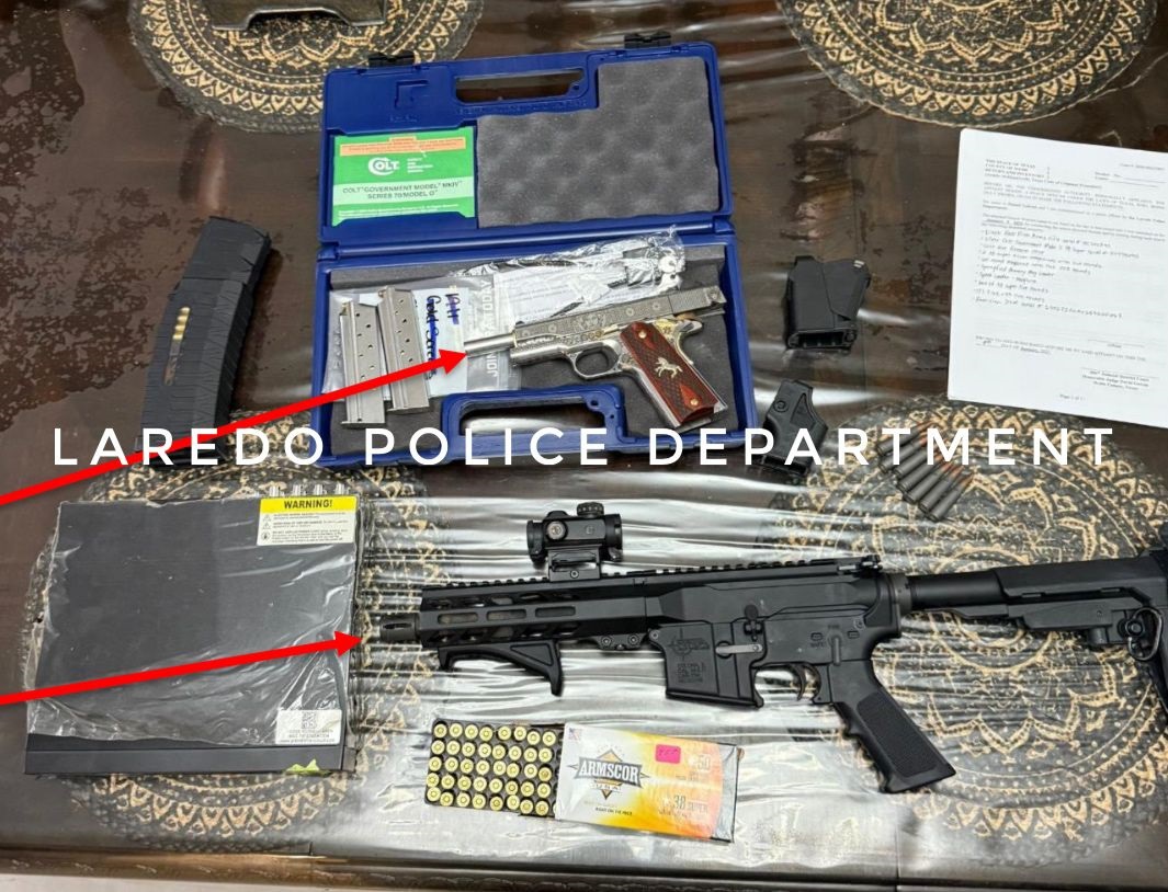 Laredo felon arrested for drive-by shooting faces federal charge