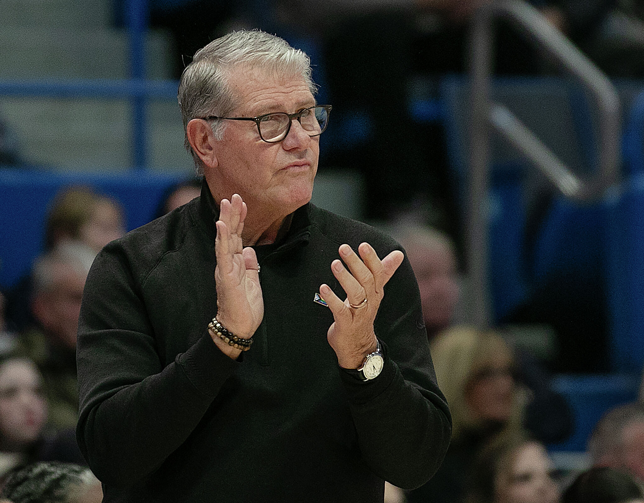 What UConn coach Geno Auriemma said during South Carolina game