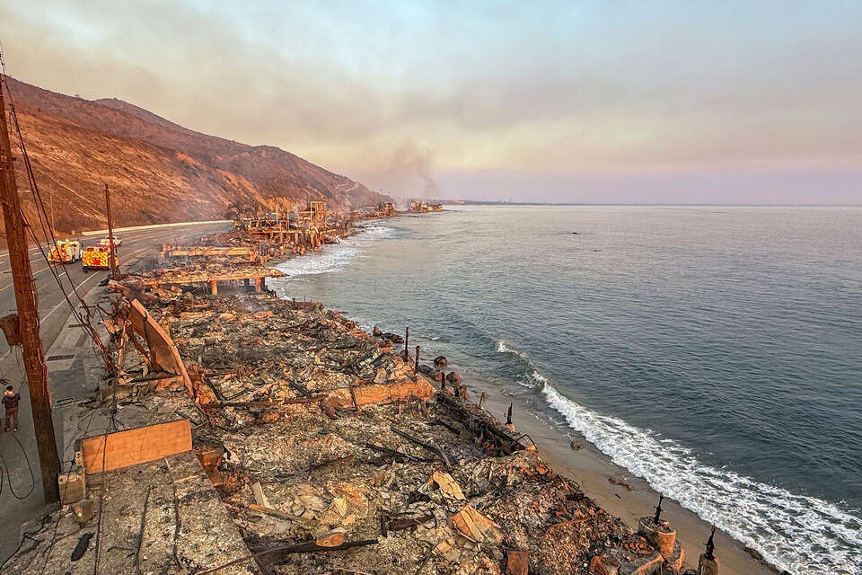 California's richest coastline destroyed by Palisades Fire in Malibu