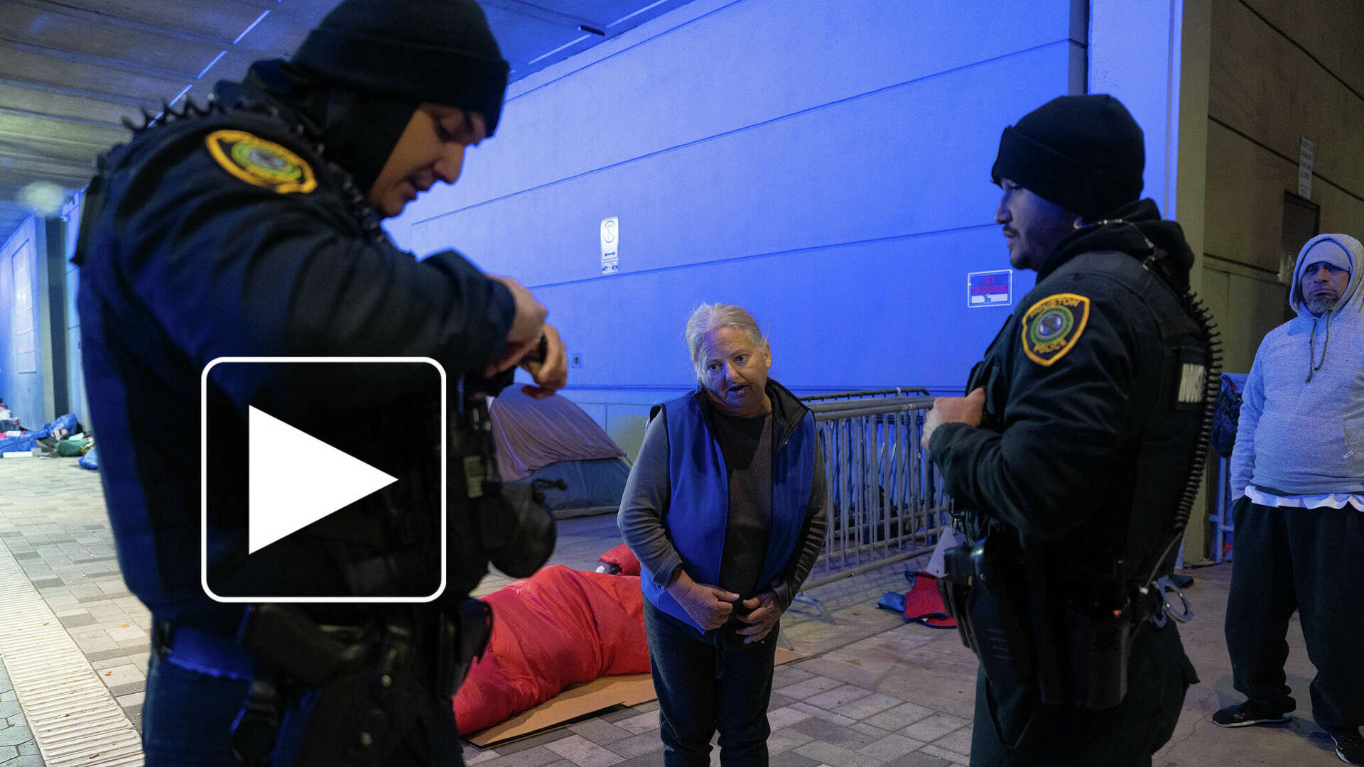 What happens to Houston’s homeless on cold nights? We found out